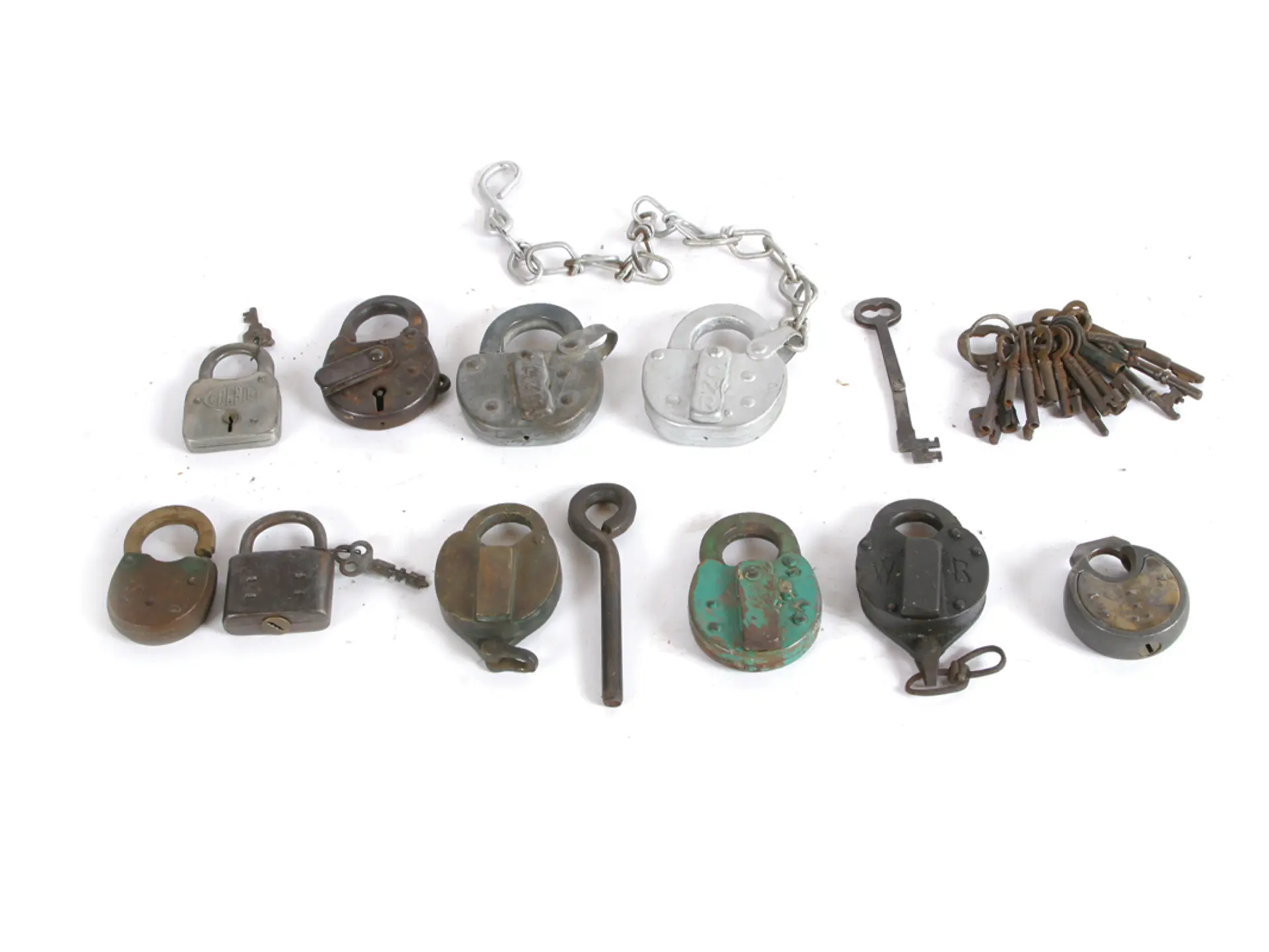 ASSORTED VINTAGE LOCKS | Private Collection of Tom & Marlene Stackhouse ...