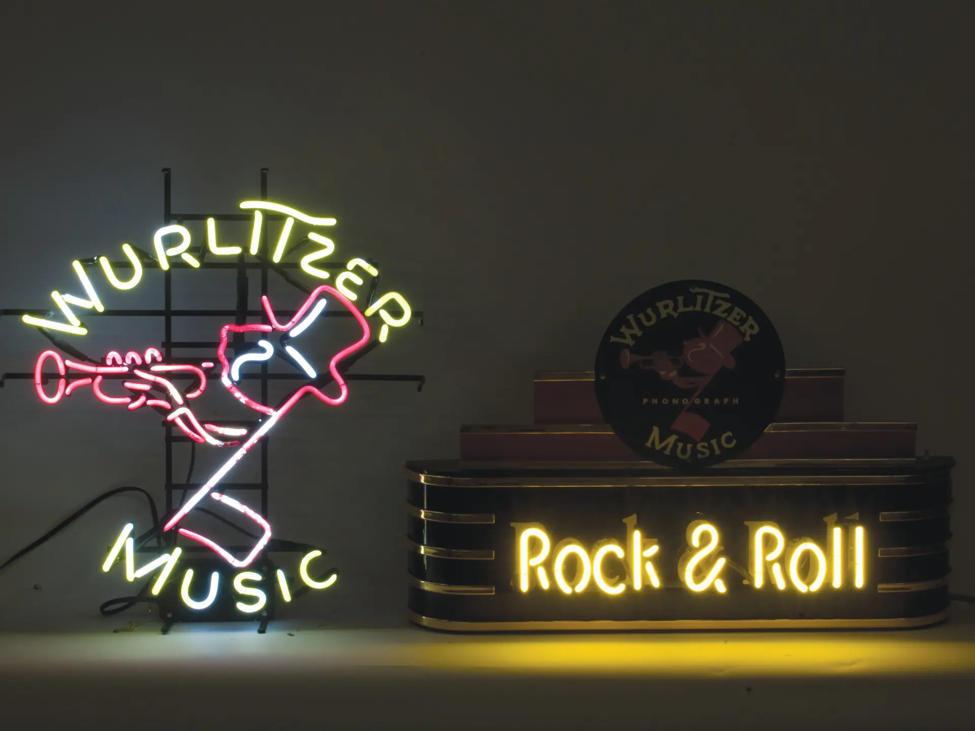 Wurlitzer Neon Signs | The Al Wiseman Collection | RM Sotheby's