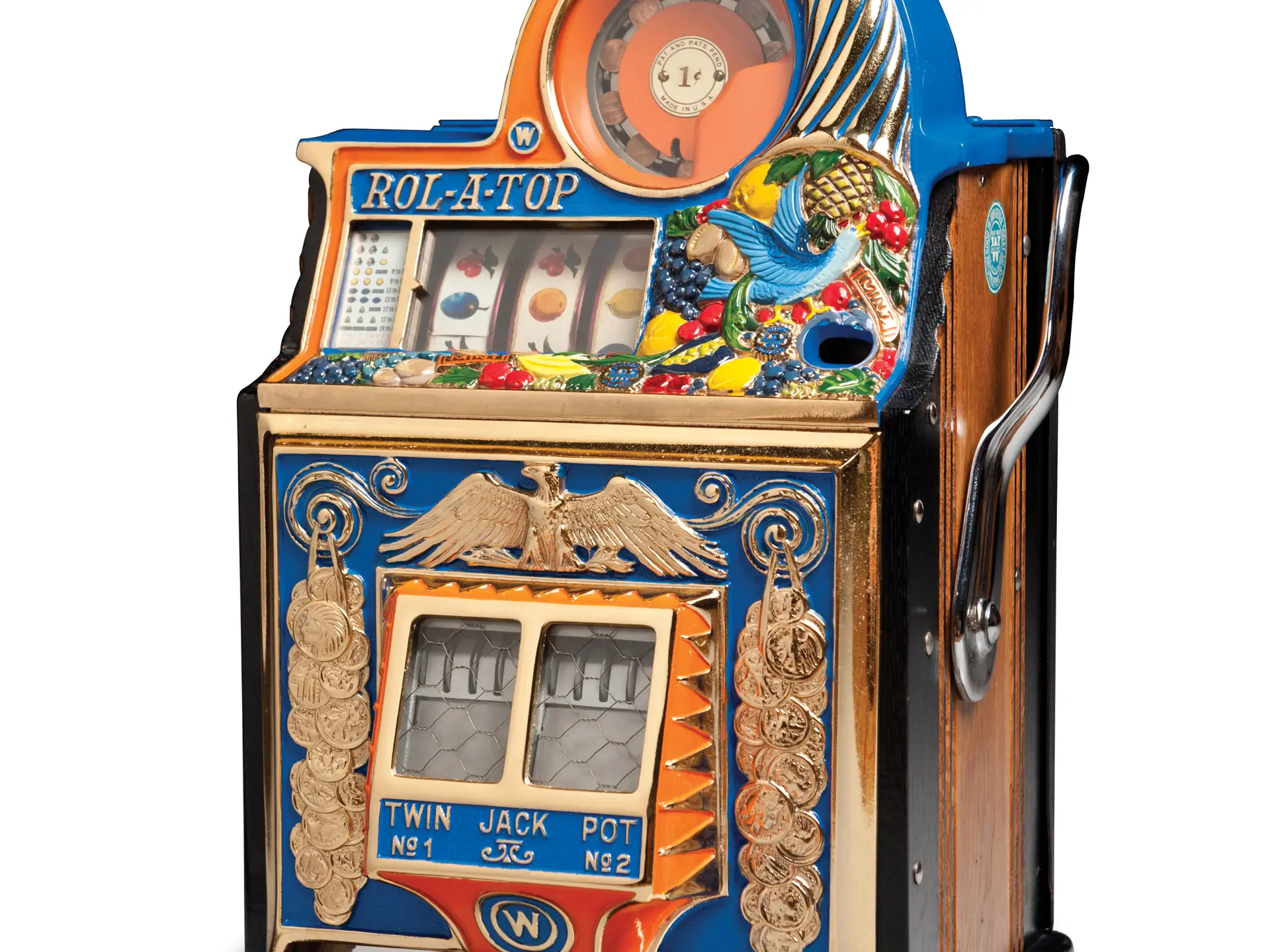 Rol-A-Top "Bird of Paradise" Penny Slot Machine | The Milhous ...