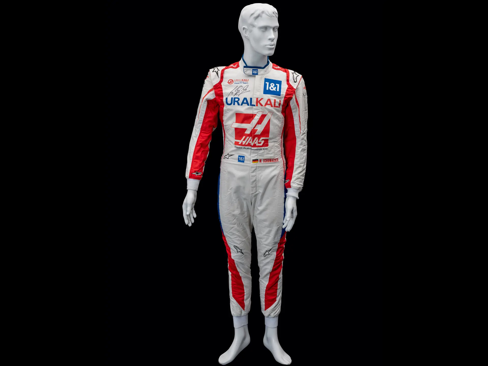 2021 Mick Schumacher Haas Formula 1 Race Suit | Full Throttle – The ...