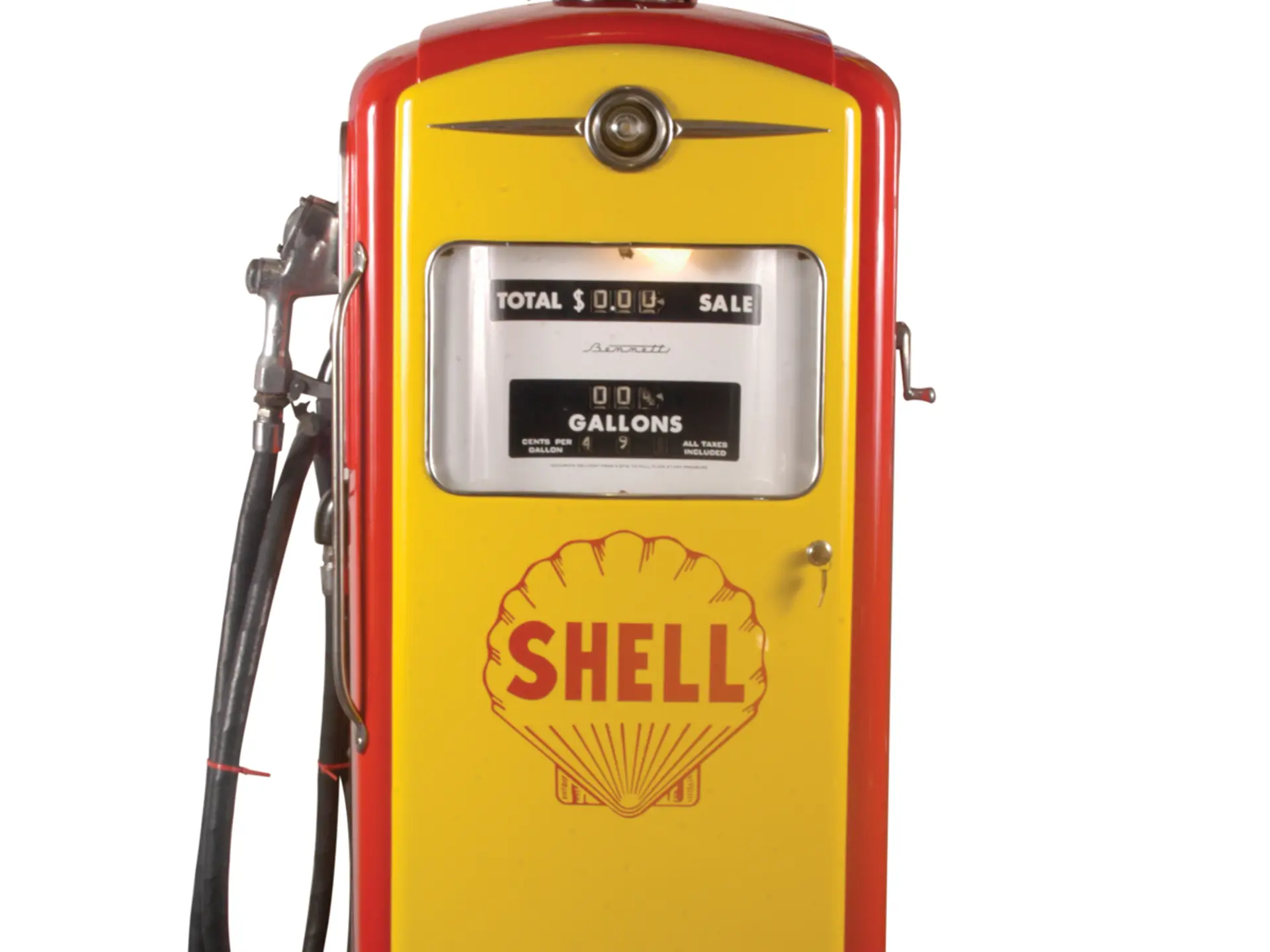 SUPER SHELL GAS PUMP | The Ponder Collection | RM Sotheby's