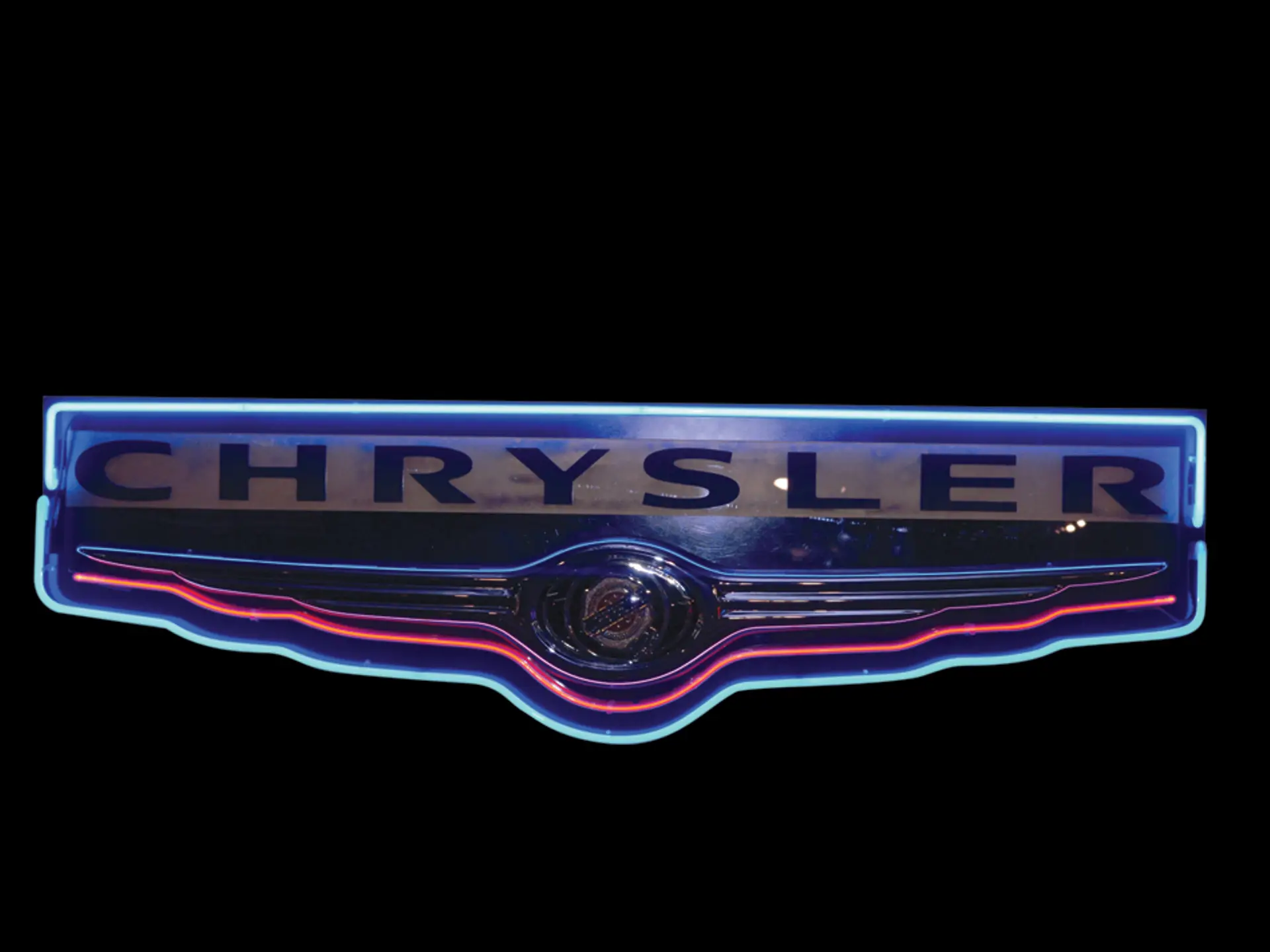 Chrysler Neon Sign | The Wayne Davis Collection | RM Sotheby's