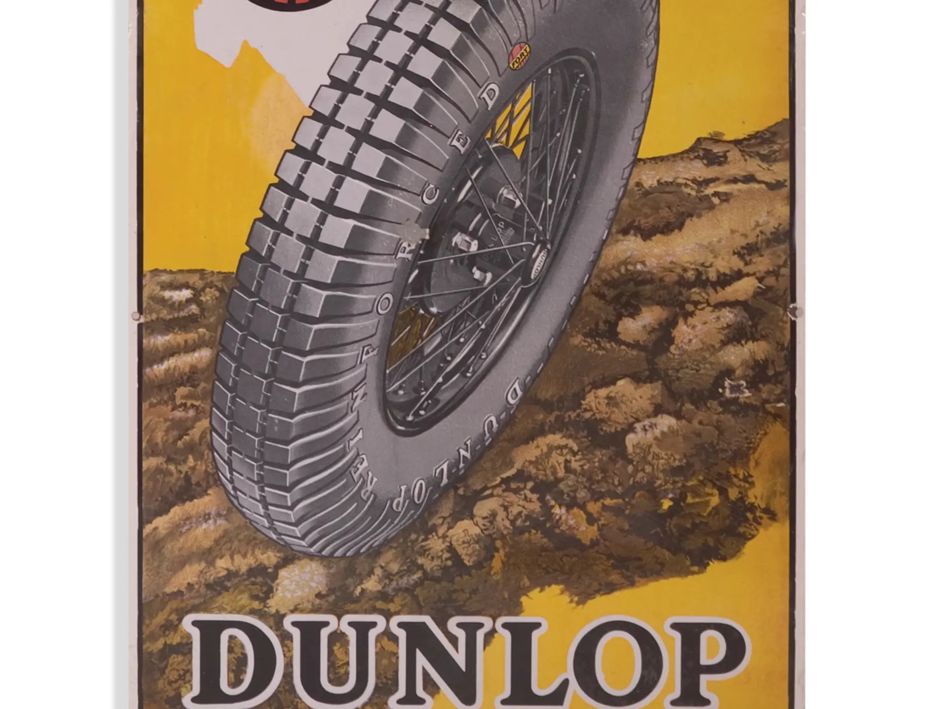 FORT DUNLOP TIRES SIGN | The Ponder Collection | RM Sotheby's