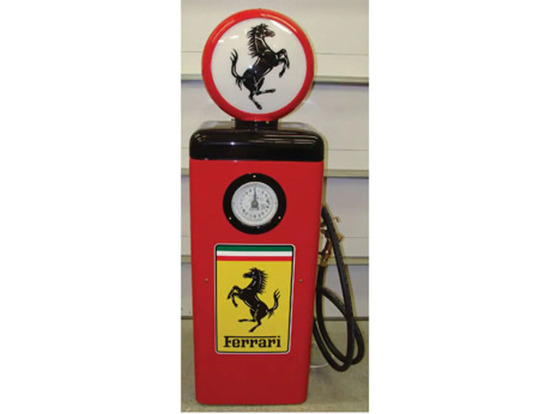 Wayne Clock Face Gas Pump Fully Restored to Ferrari Theme | Auburn Fall ...