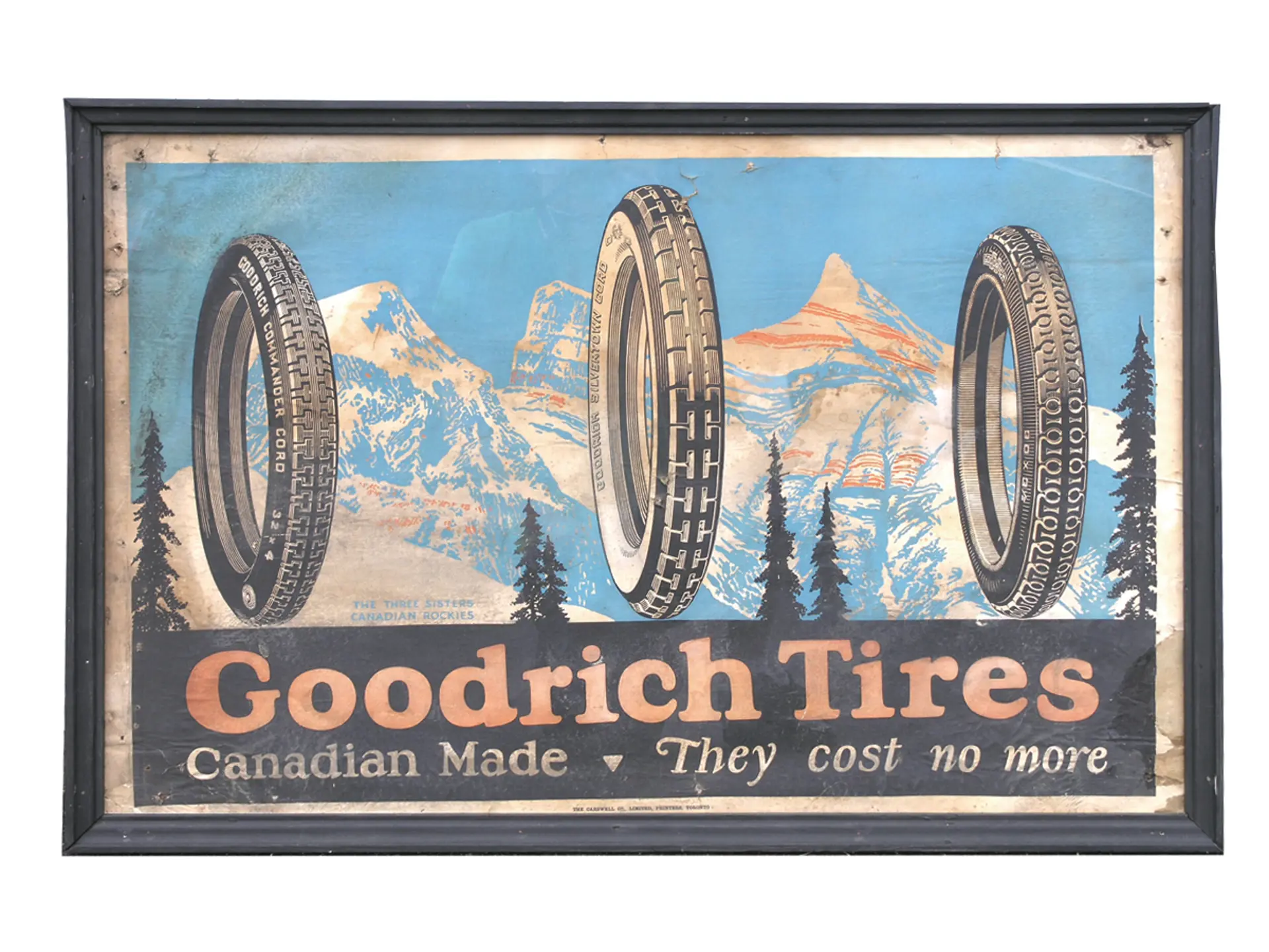 GOODRICH TIRES POSTER | Private Collection of Tom & Marlene Stackhouse ...