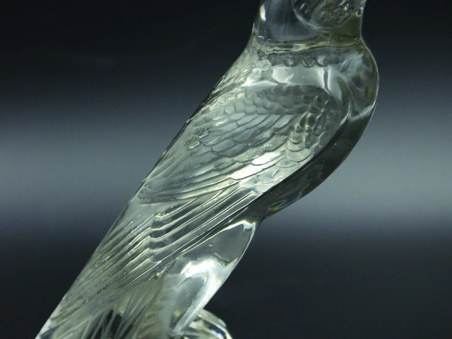 A Rene Lalique ‘Falcon’ glass mascot, approximate height 8ins. | Auburn Spring 2017 | RM Sotheby's