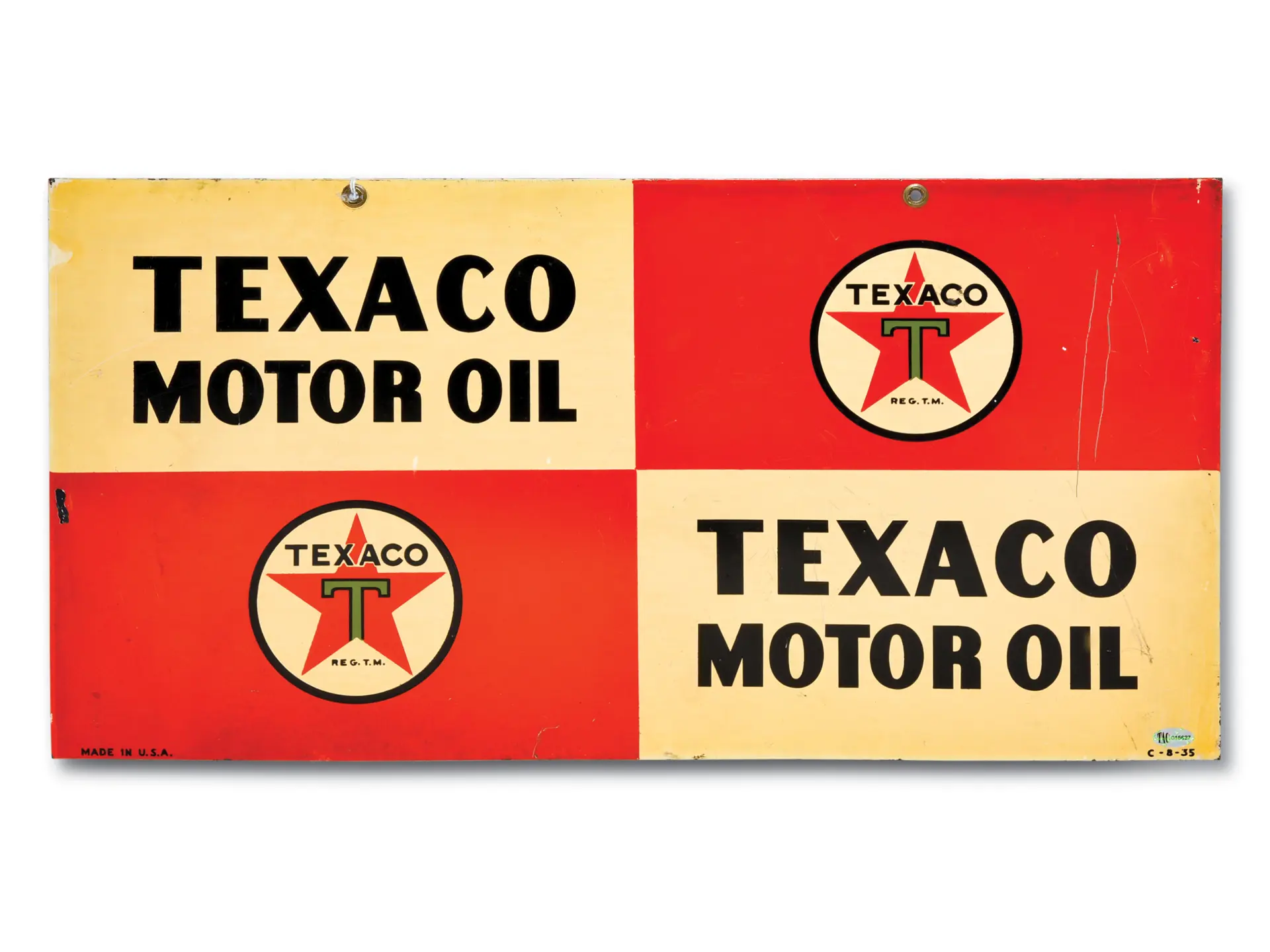 Texaco Motor Oil Sign | Auburn Spring 2019 | RM Sotheby's