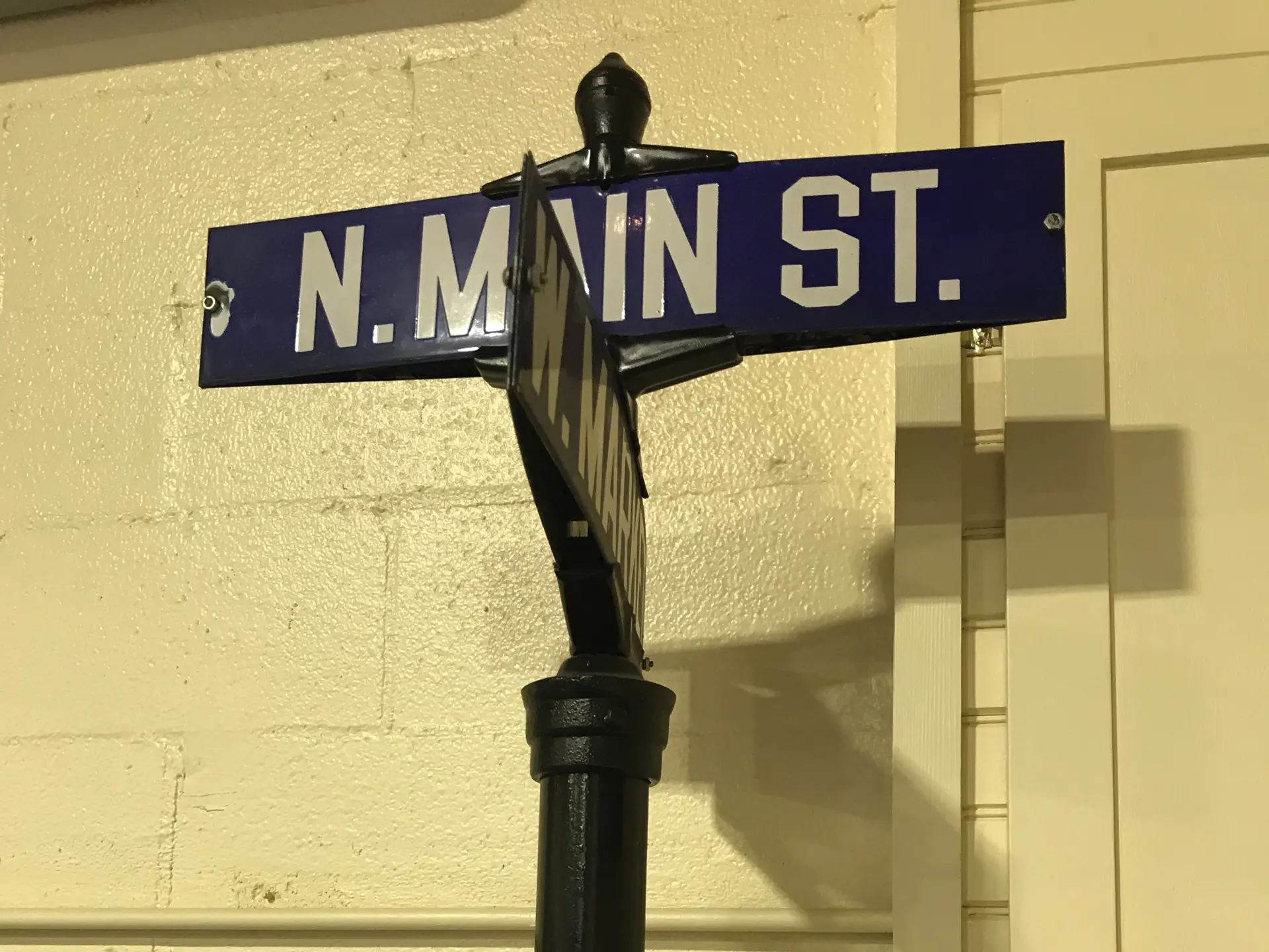 N. Main St. and W. Market Street Signs on Post | Auburn Fall 2018 | RM ...