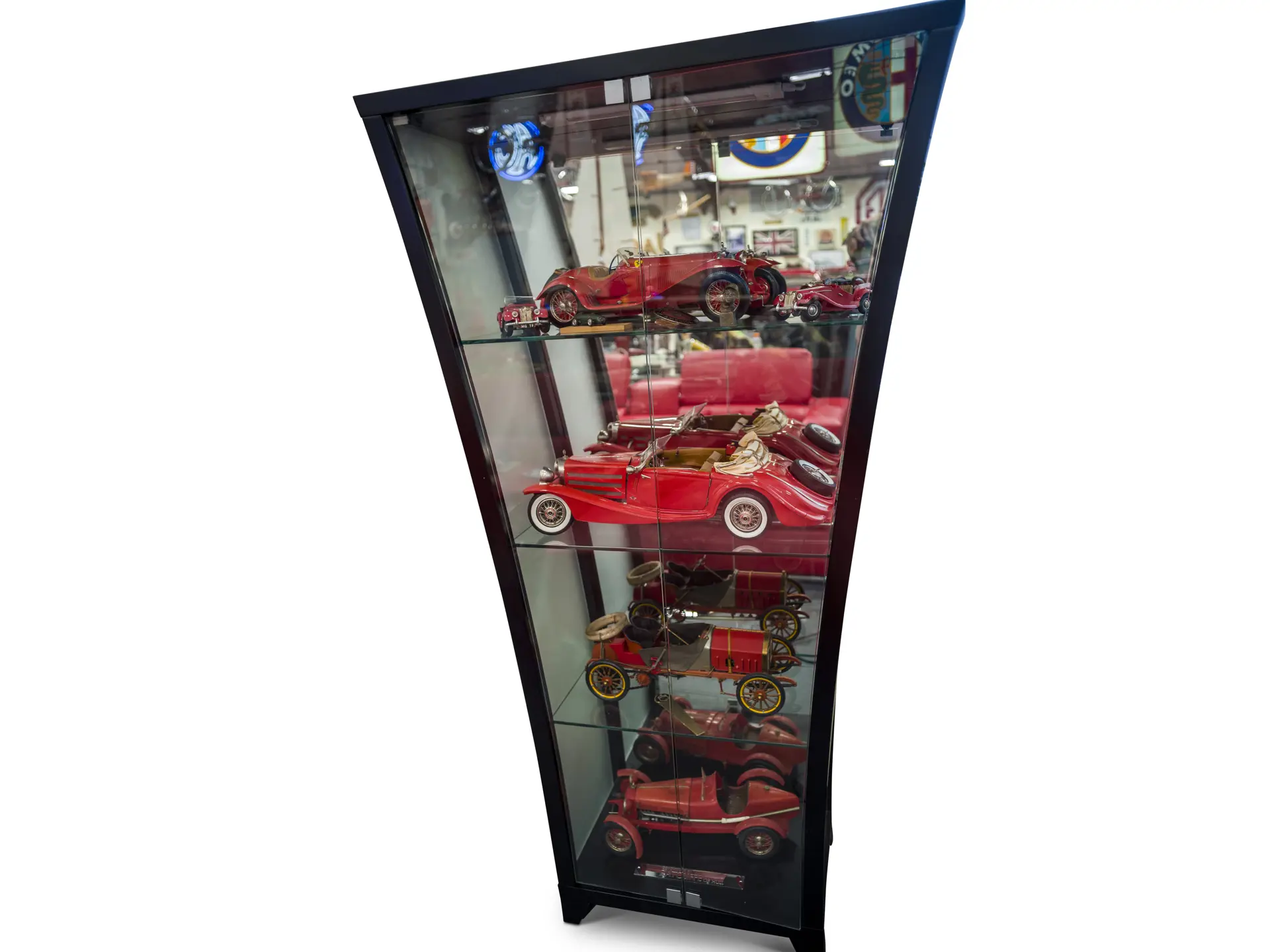 Pocher Models with Glass Shelving Cabinet | Gene Ponder Collection | RM ...