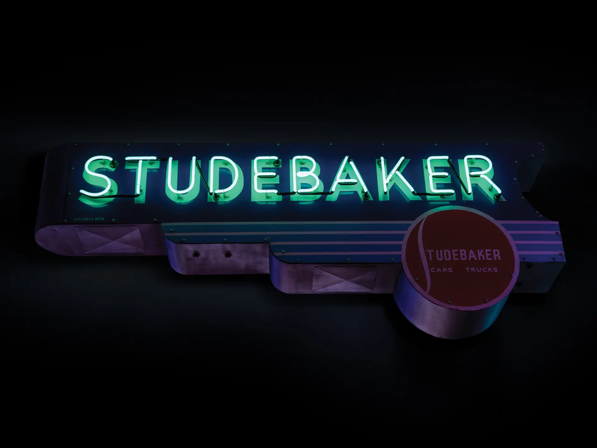 Studebaker Double-Sided Neon Sign | The Dingman Collection | RM Sotheby's