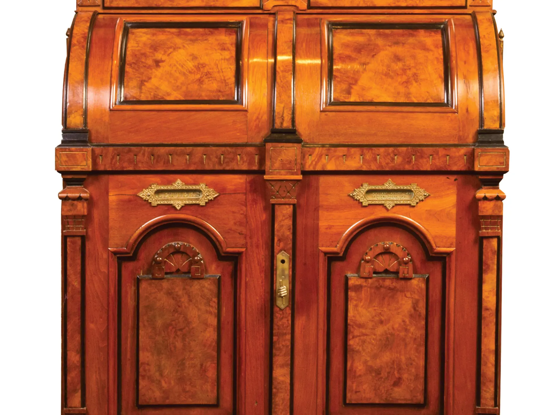 Fine American Renaissance Walnut, Satinwood and Beech Wood Wooton ...