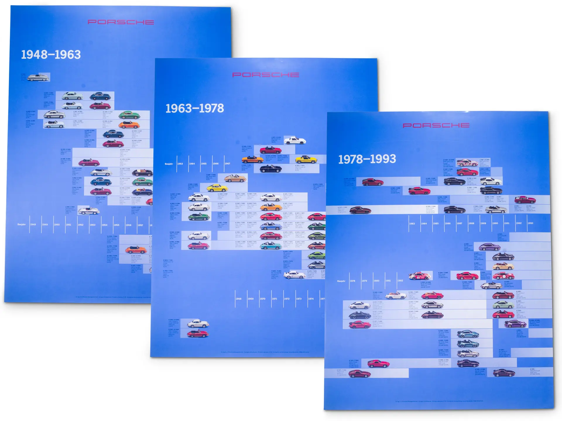 The Evolution of Porsche Posters, 1948-1963-1978-1993 | A Lifetime of ...