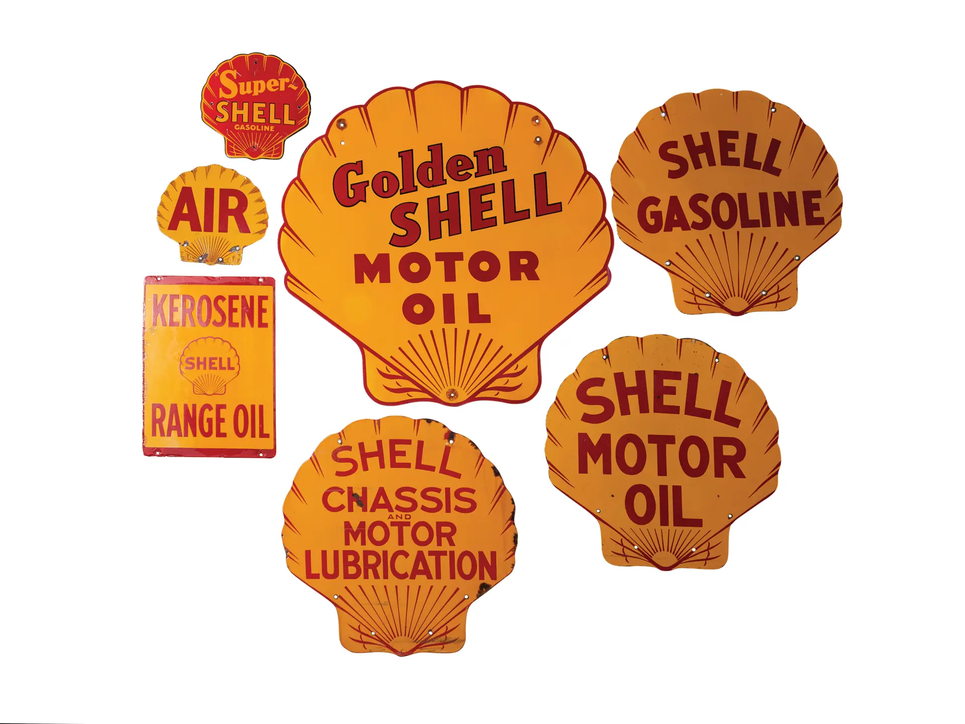 Shell Gas Station Porcelain Signs | The Dingman Collection | RM Sotheby's