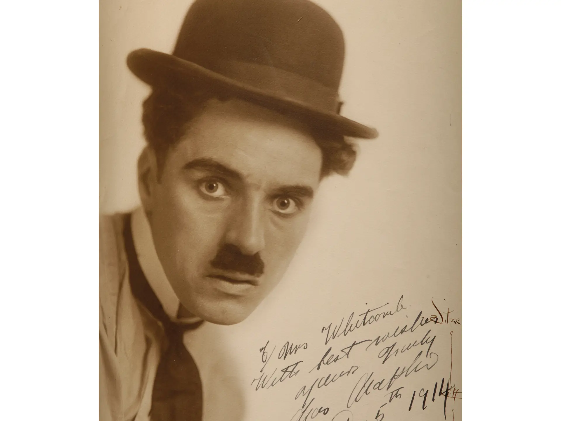 Charlie Chaplin Autographed Photograph | The Brucker Collection | RM ...