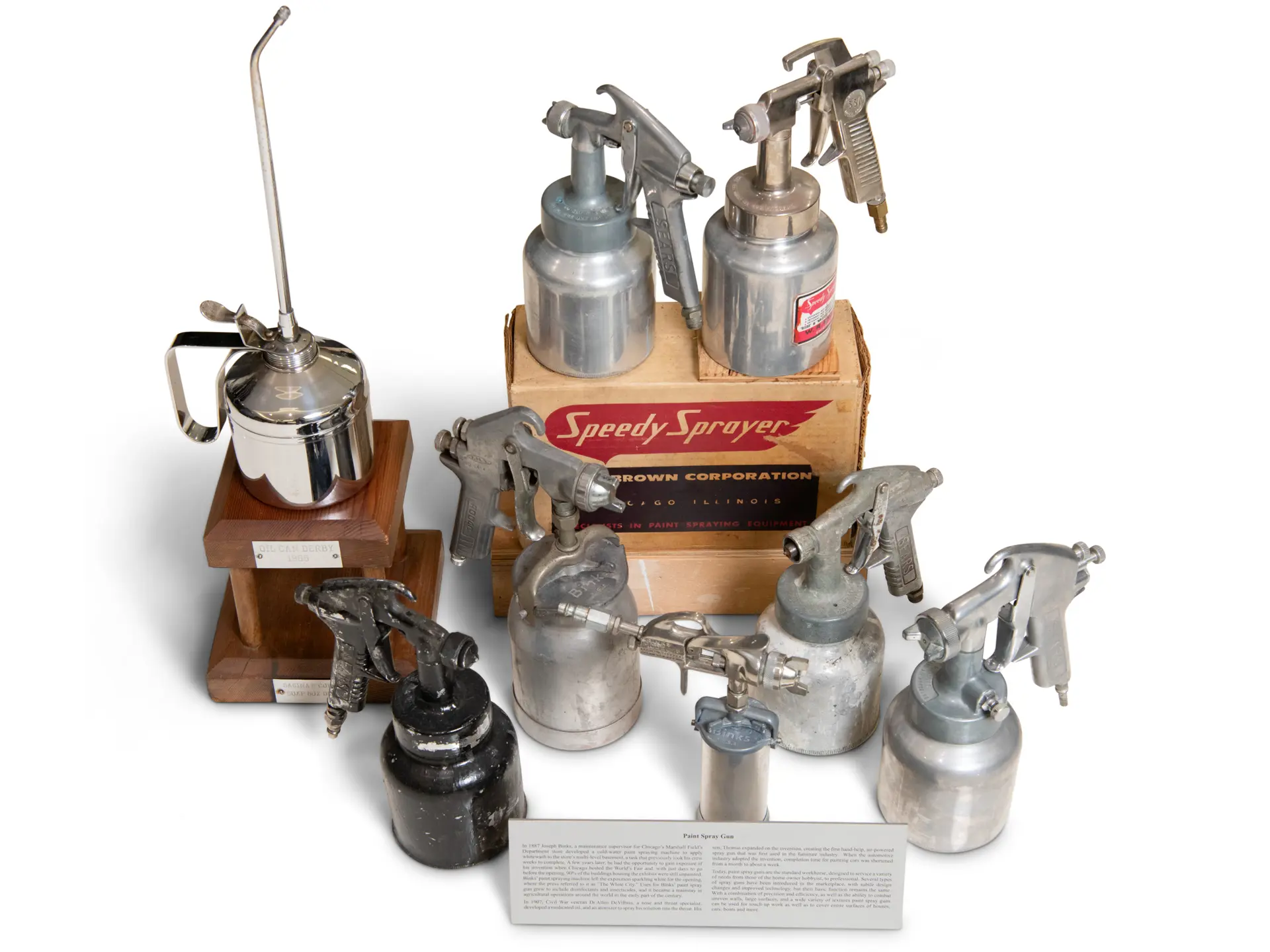 Vintage Spray Paint Gun Collection | Dare to Dream | Online | RM Sotheby's