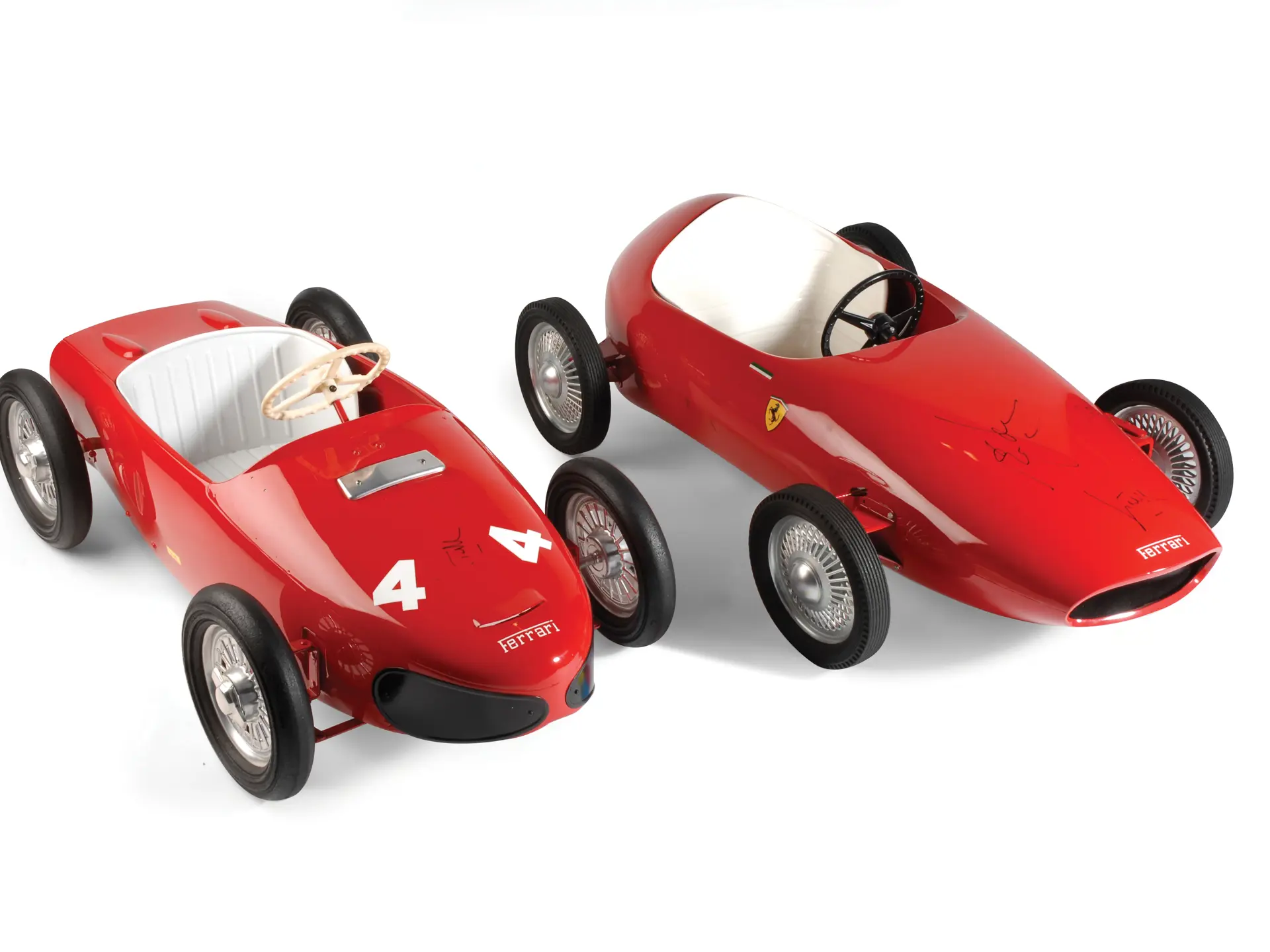 TWO CHILDREN’S METAL PEDAL RACING CARS | Ferrari – Leggenda e Passione ...