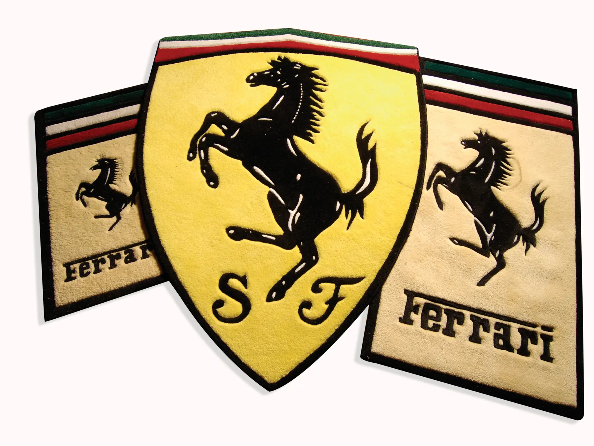 FERRARI RUGS AND LICENSE PLATE CLOCK | The Ponder Collection | RM Sotheby's