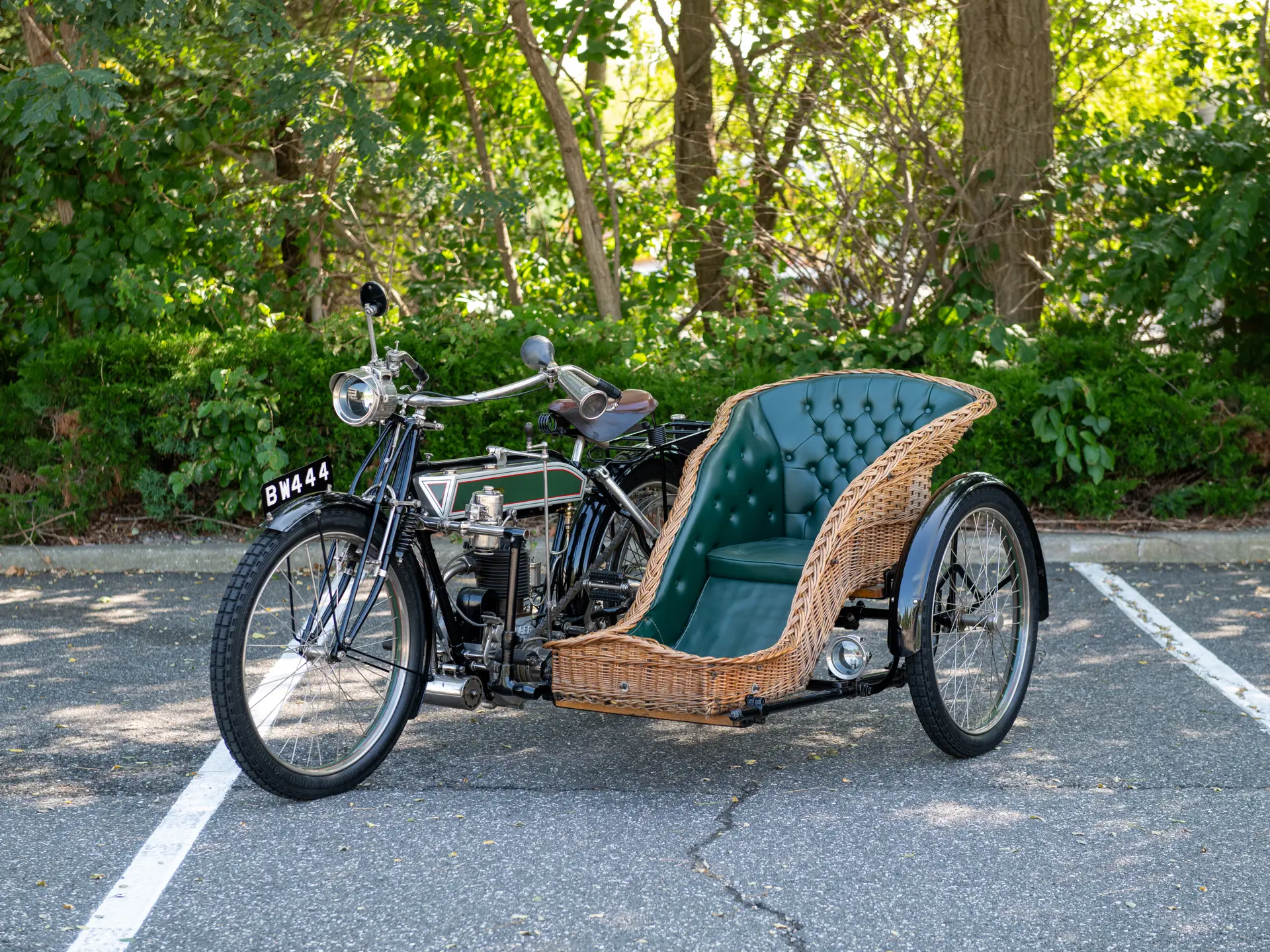 1911 Singer Motorcycle with Sidecar | Hershey 2024 | RM Sotheby's