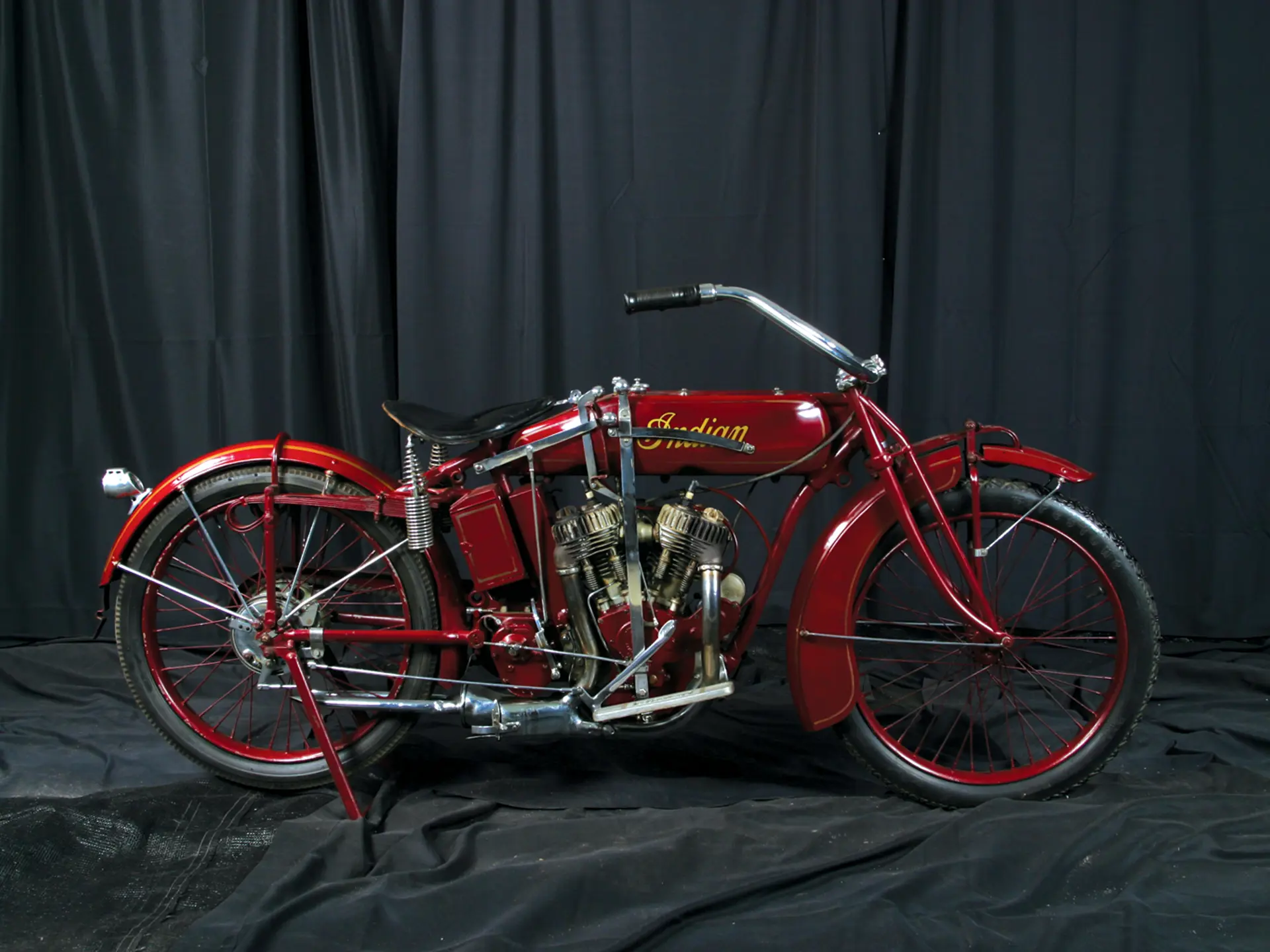 1918 Indian PowerPlus Twin Motorcycle | JEM Museum Collection | RM ...