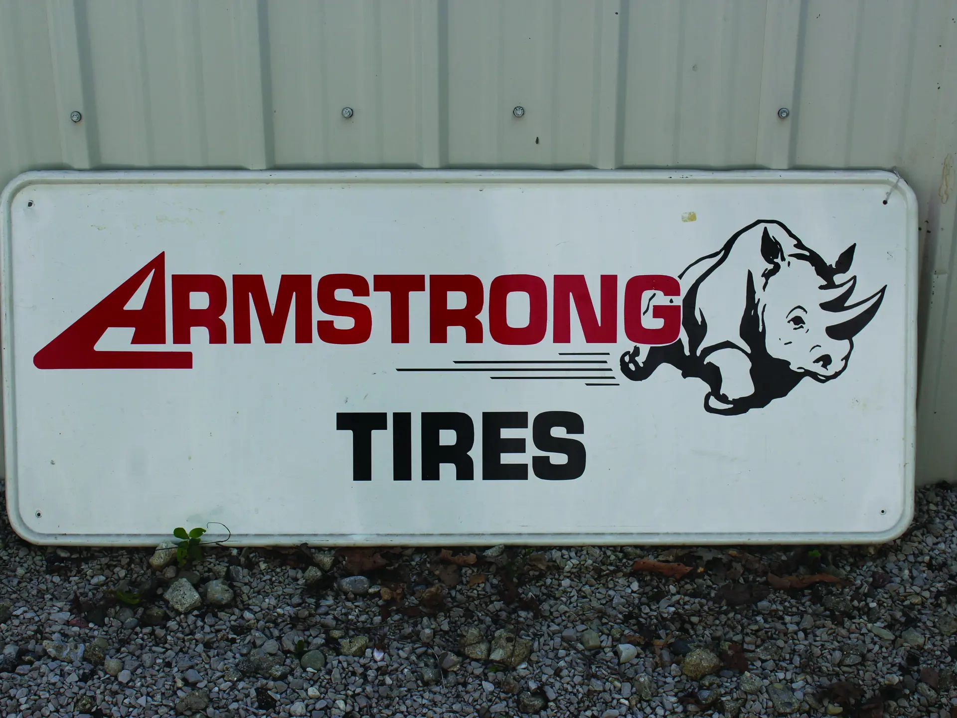 Armstrong Tires tin sign | Auburn Fall 2017 | RM Sotheby's