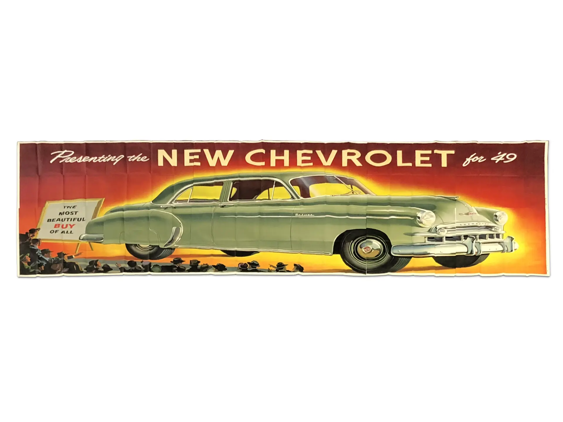 "Presenting the New Chevrolet for ‘49" Billboard Poster | Auburn Fall ...