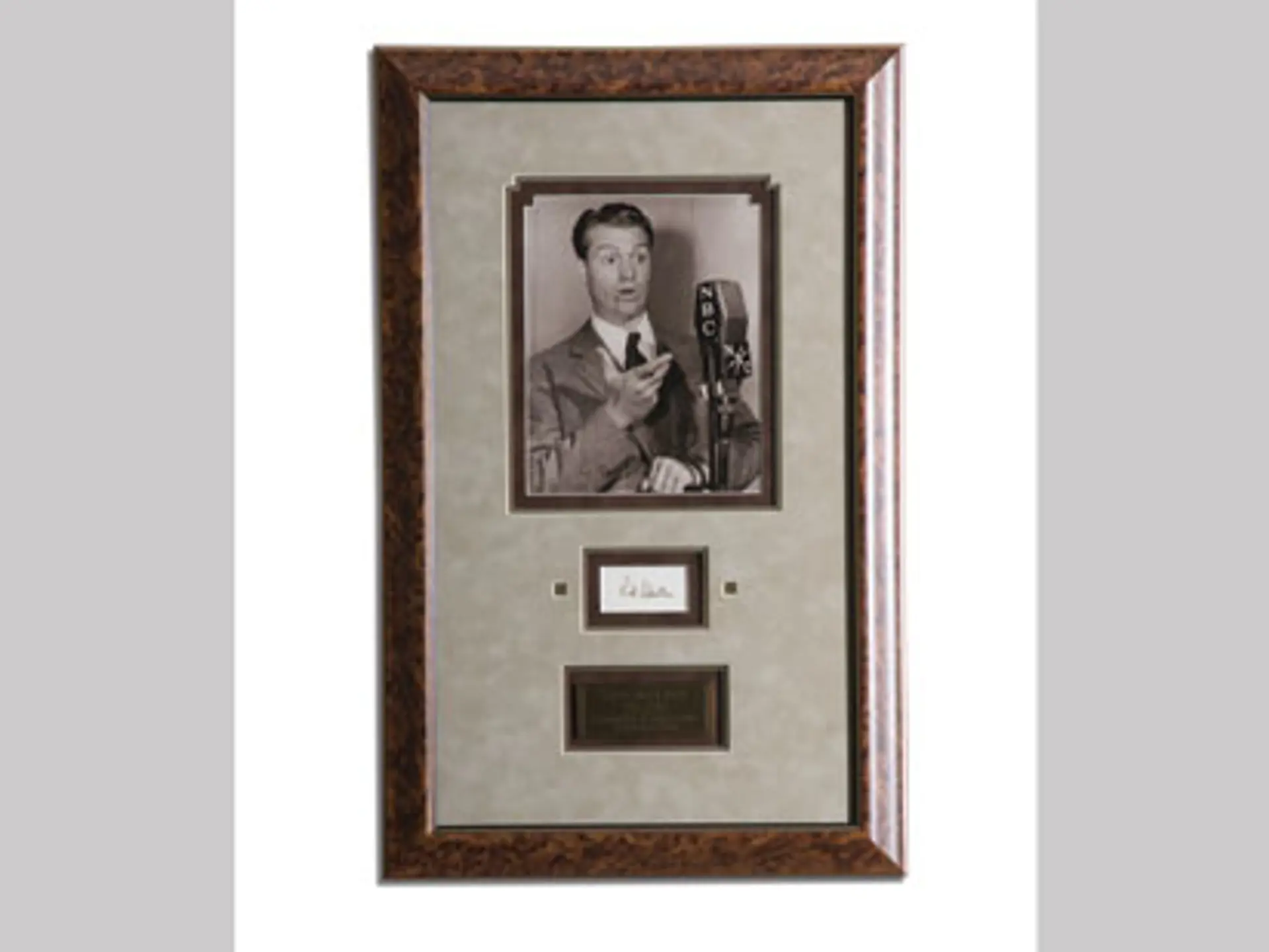 Red Skelton Autograph Display | The Astor Collection | RM Sotheby's