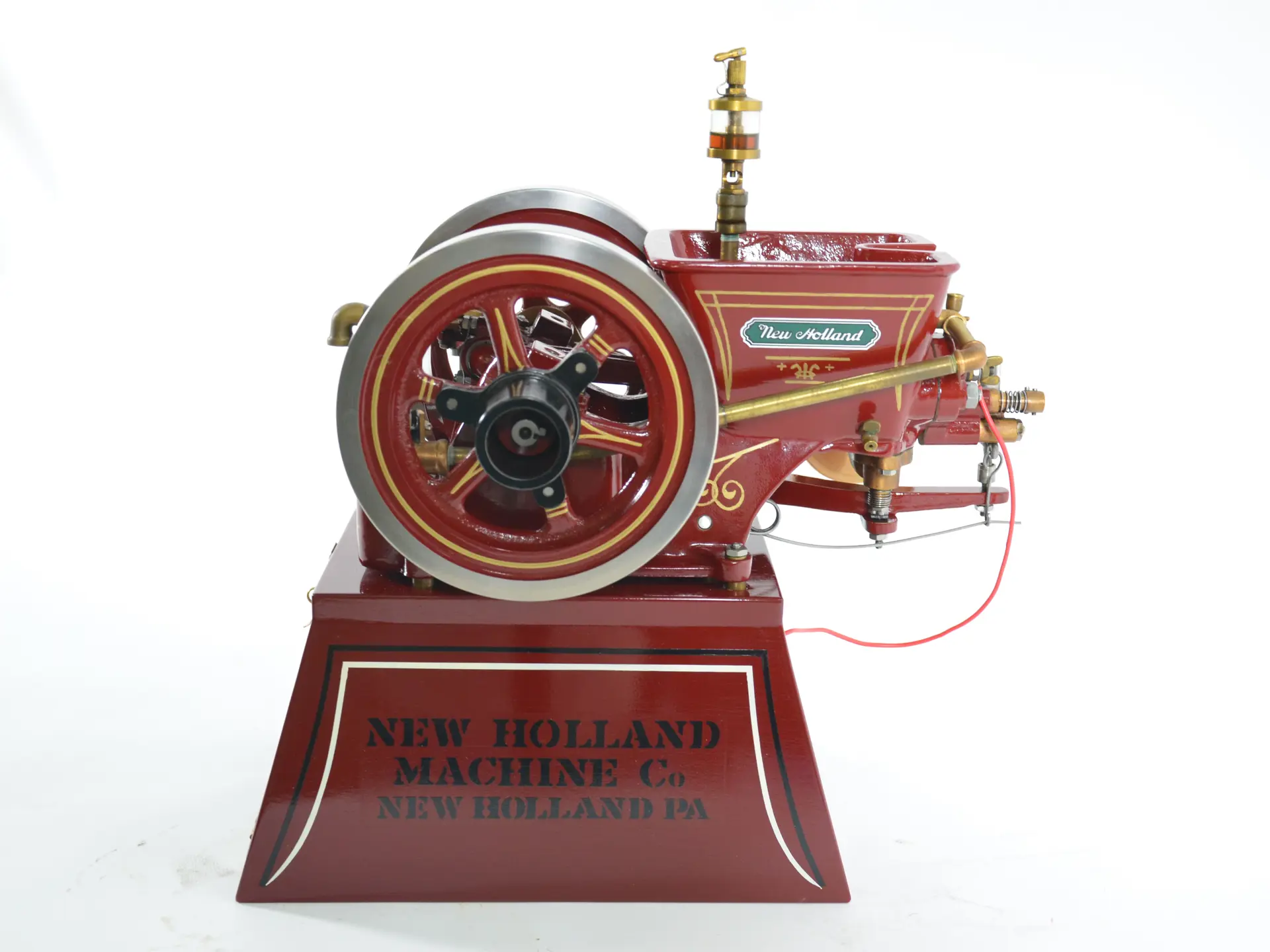 A ½ scale New Holland Hit & Miss gas engine | Auburn Spring 2016 | RM ...