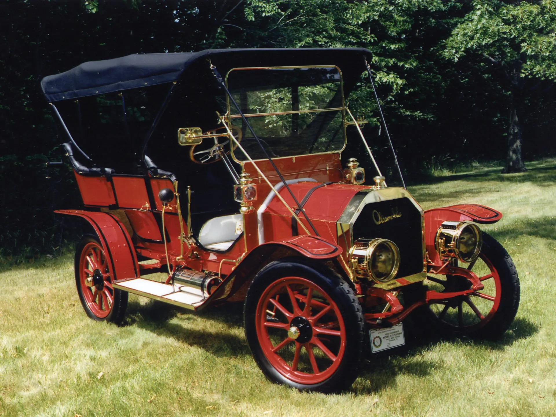 1909 Oldsmobile Model X3 Touring | Vintage Motor Cars and Boats at the ...