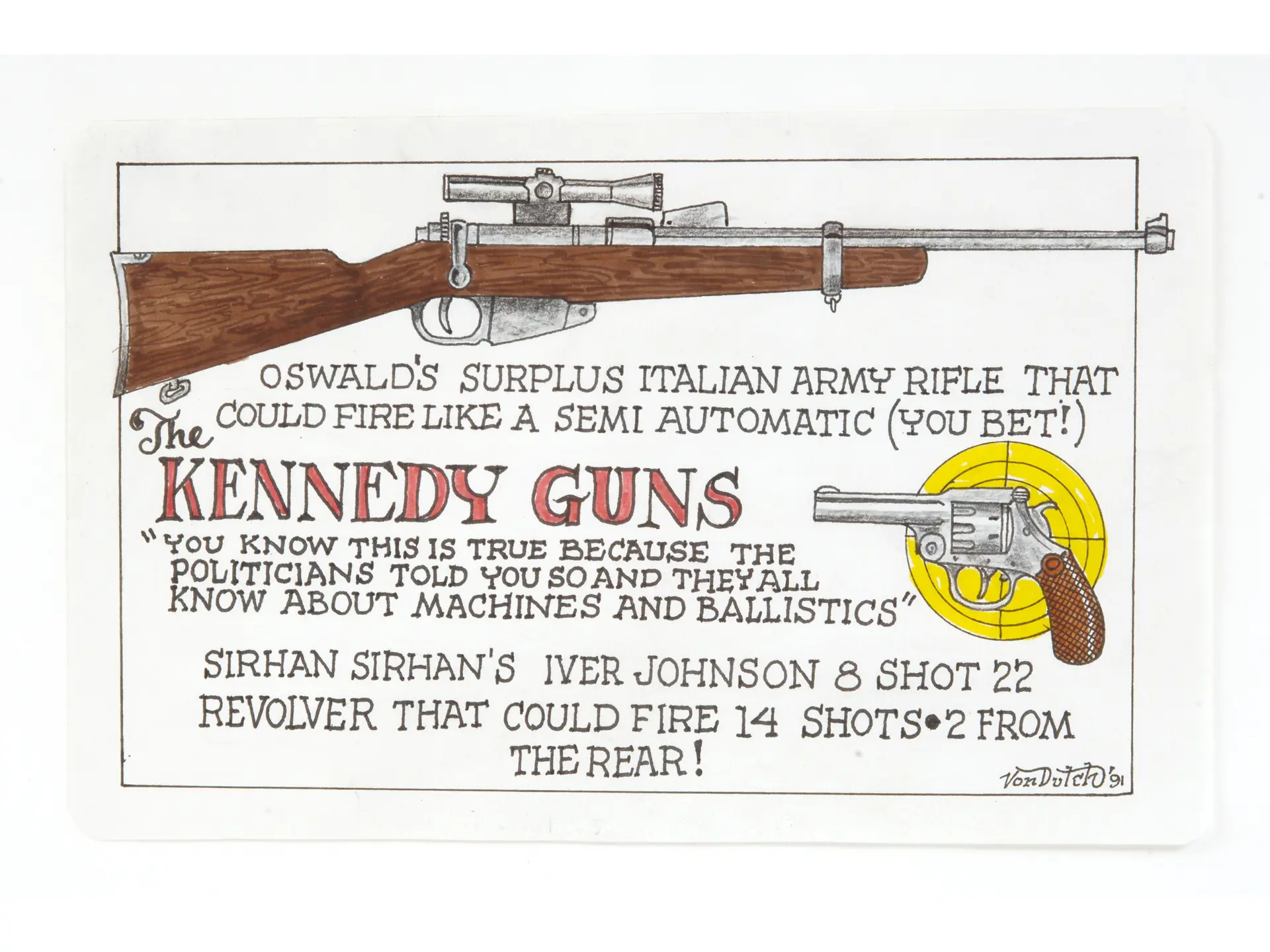 Von Dutch - The Kennedy Guns | The Brucker Collection | RM Sotheby's