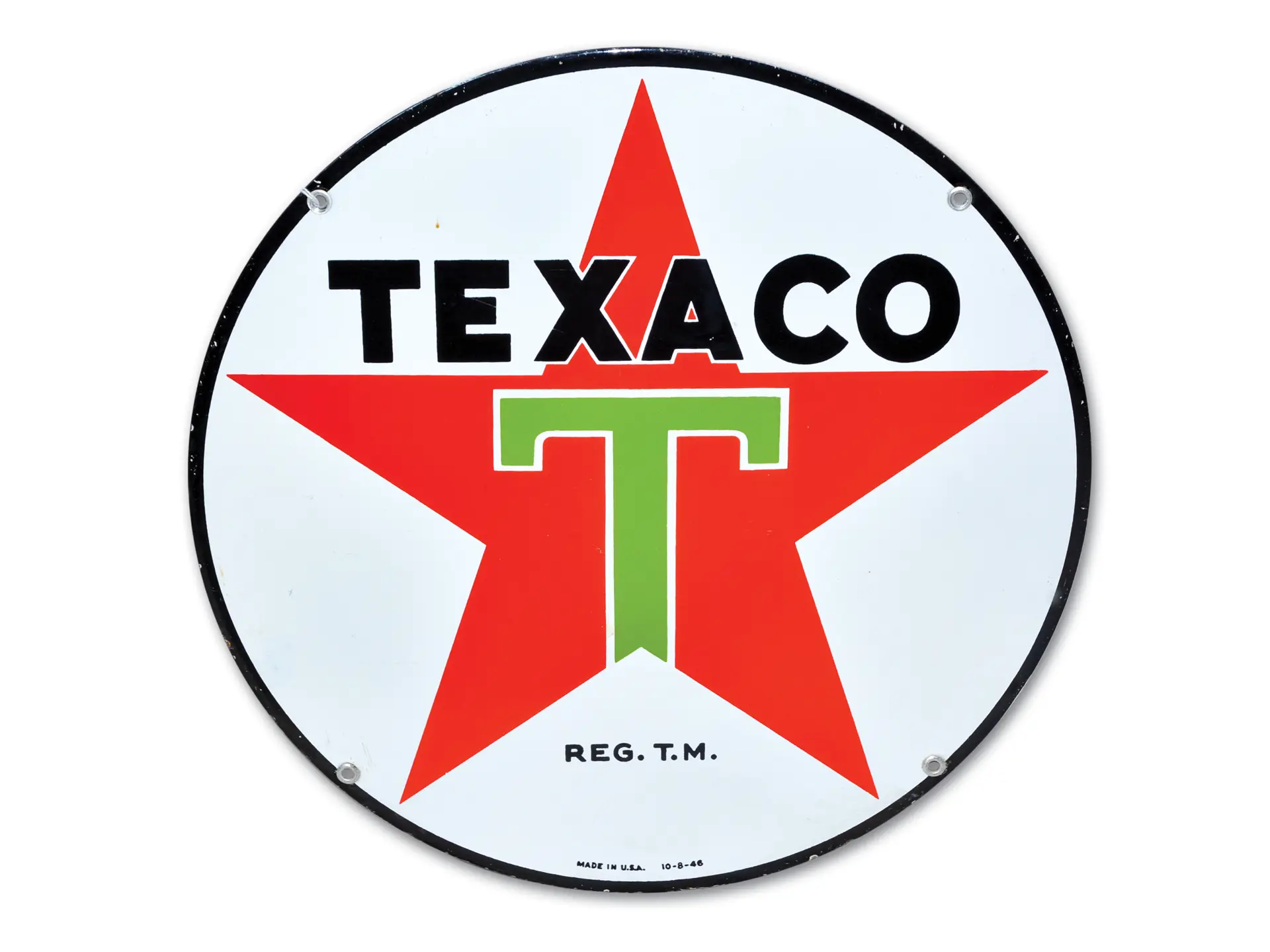 Texaco Star Logo Sign | Auburn Spring 2019 | RM Sotheby's