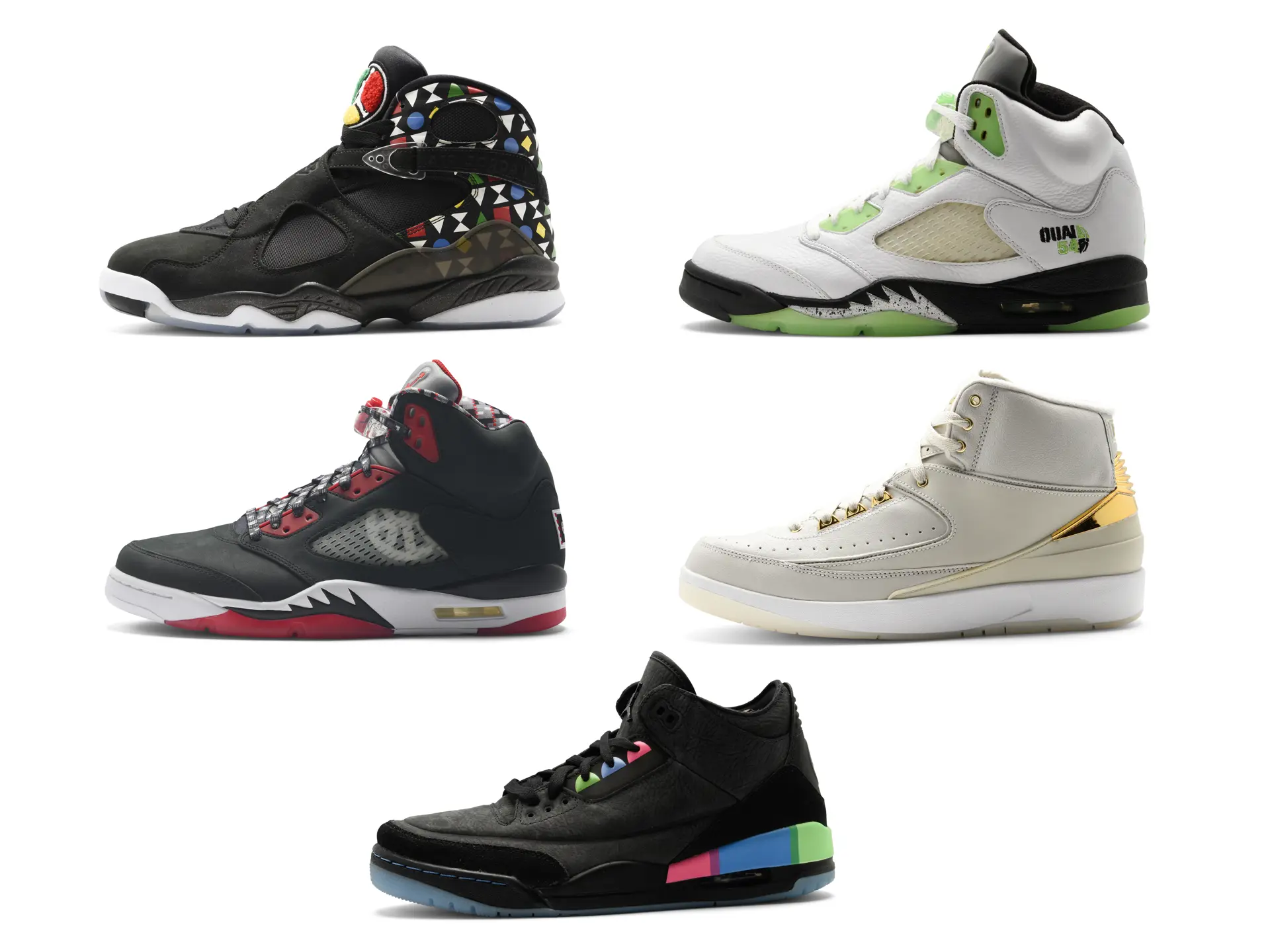 Set of Five | Nike Air Jordan Quai 54 Sneakers | Dare to Dream | The ...