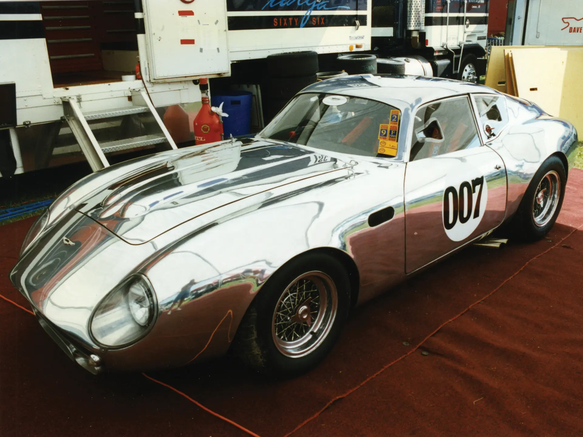 1961 Aston Martin DB4 "GT Zagato" Replica Vintage Racing Car ...