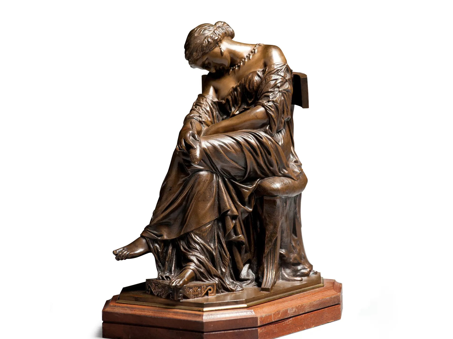 "Penelope" (Grecian Maiden Seated upon a Klismos Chair) | The Milhous ...