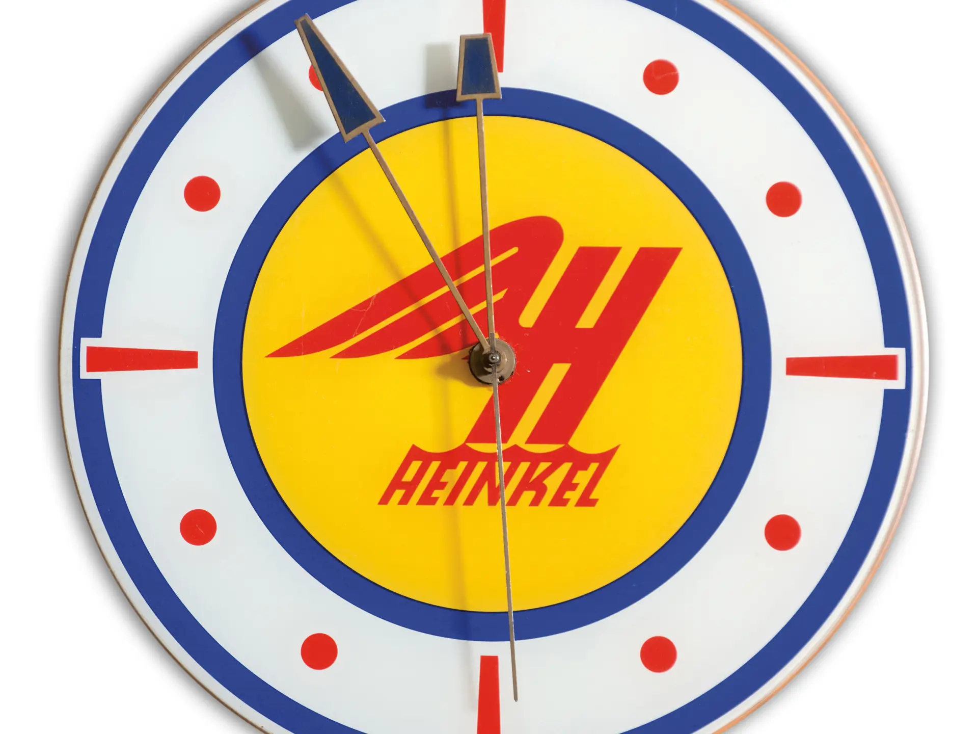 Original Heinkel Glass Clock | The Bruce Weiner Microcar Museum | RM ...