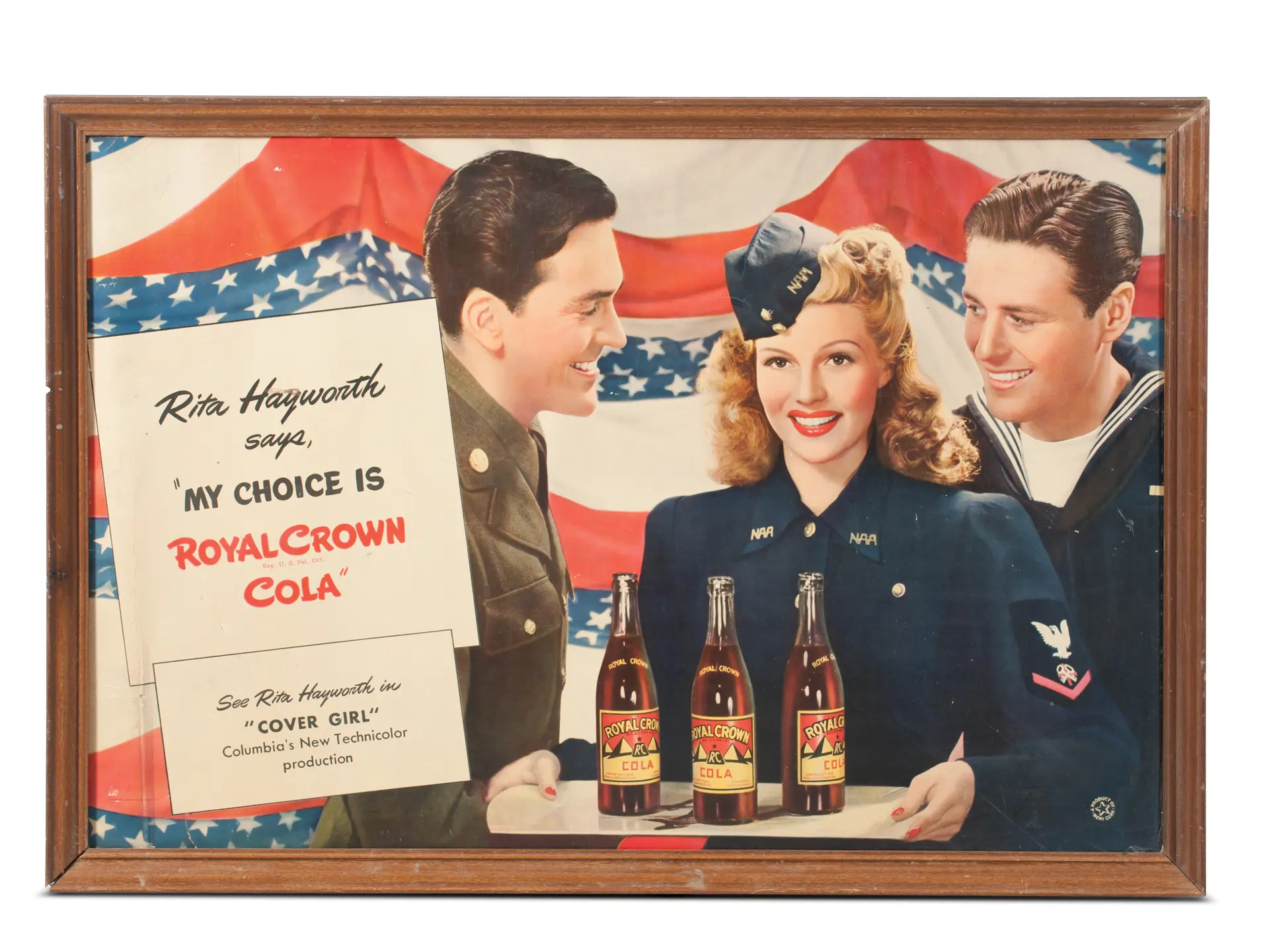 Royal Crown Cola & Rita Hayworth Poster | The Dingman Collection 2012 ...