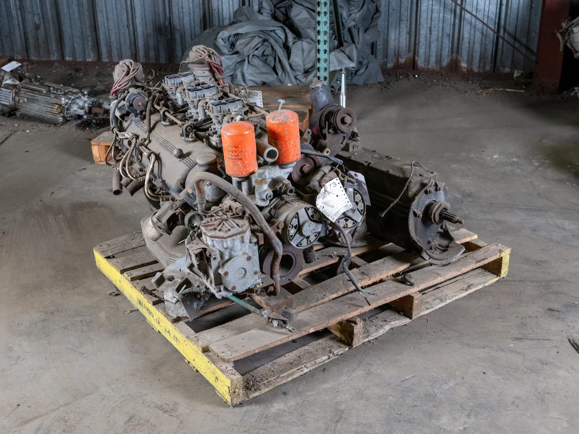 Ferrari Type 245 V-12 Engine and Type 571 Gearbox for 365 GT | The ...