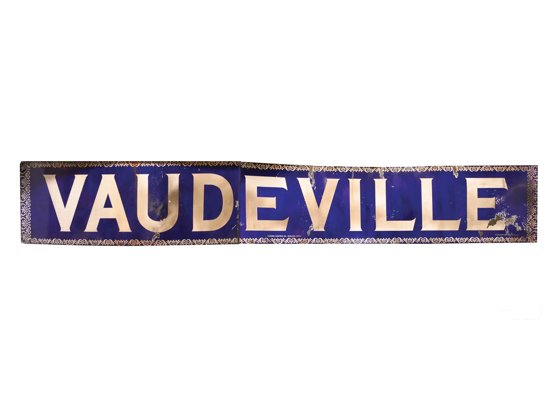 Vaudeville Sign | Vintage Motor Cars of Hershey 2009 | RM Sotheby's