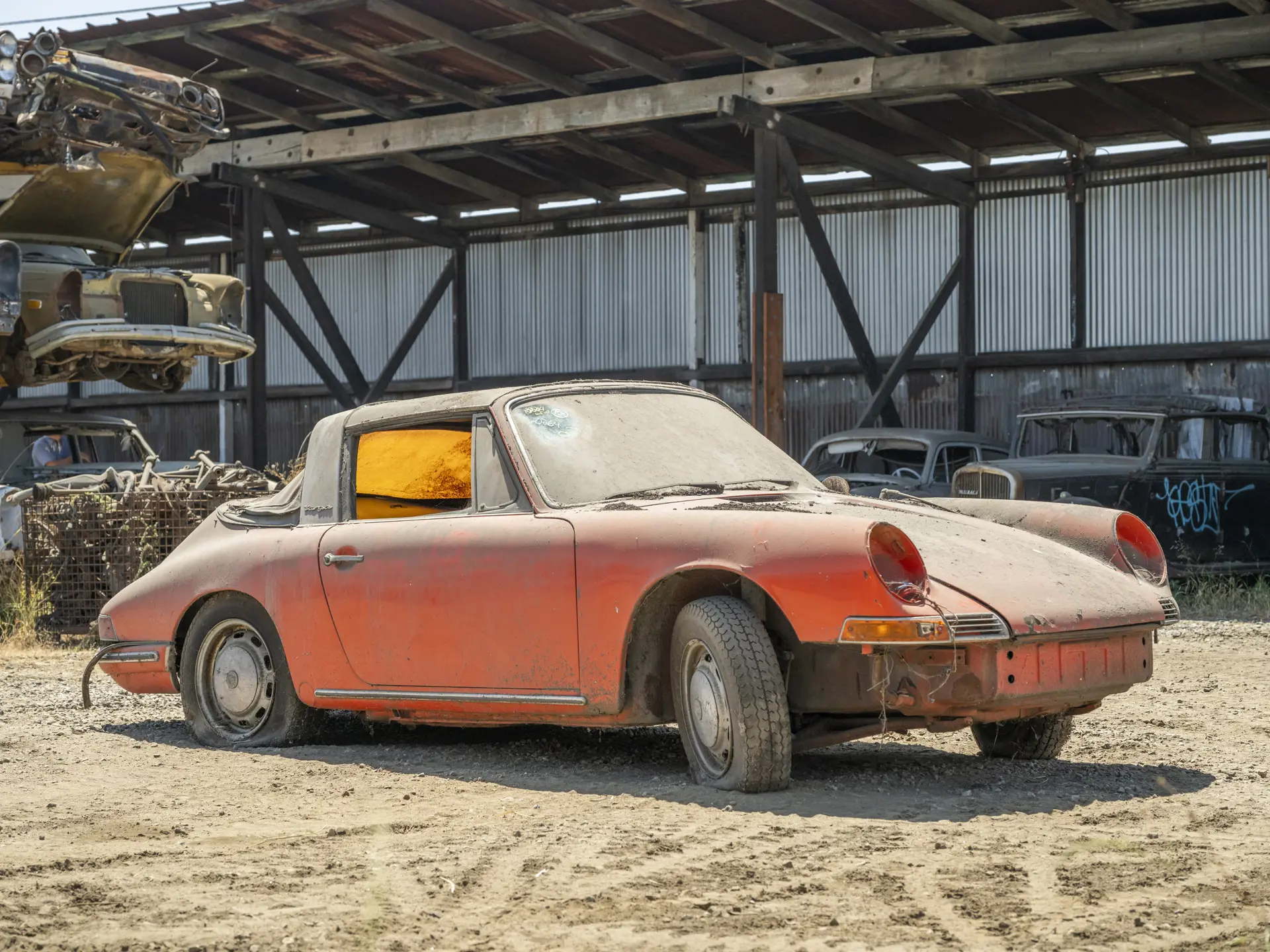 1967 Porsche 912 'Soft-Window' Targa | The Junkyard: The Rudi Klein ...
