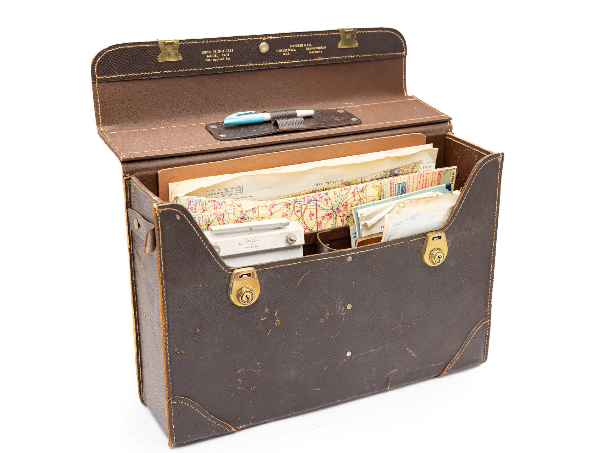 Graham Hill's Brown Leather Flight Attaché Case | London 2023 | RM ...