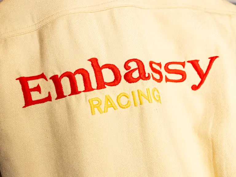 Embassy Hill Race Suit by Les Leston | London 2024 | RM Sotheby's