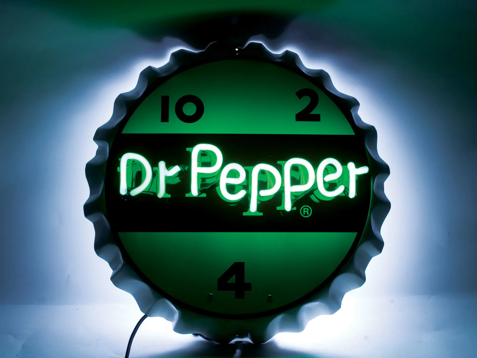 Dr. Pepper Bottlecap Neon Sign | The Al Wiseman Collection | RM Sotheby's