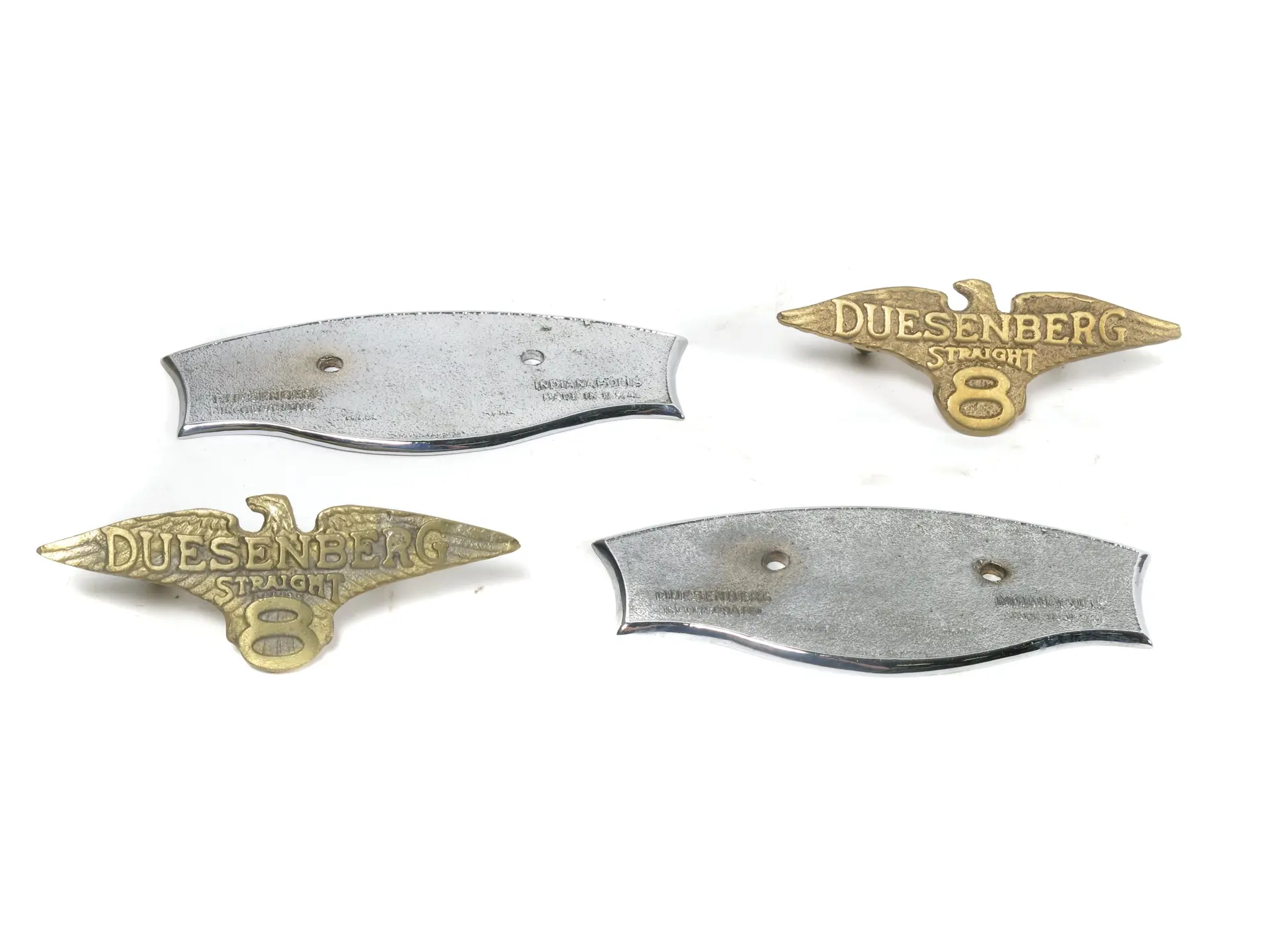 (1) Box Duesenberg Reproduction Firewall Emblems | Auburn Fall 2014 ...