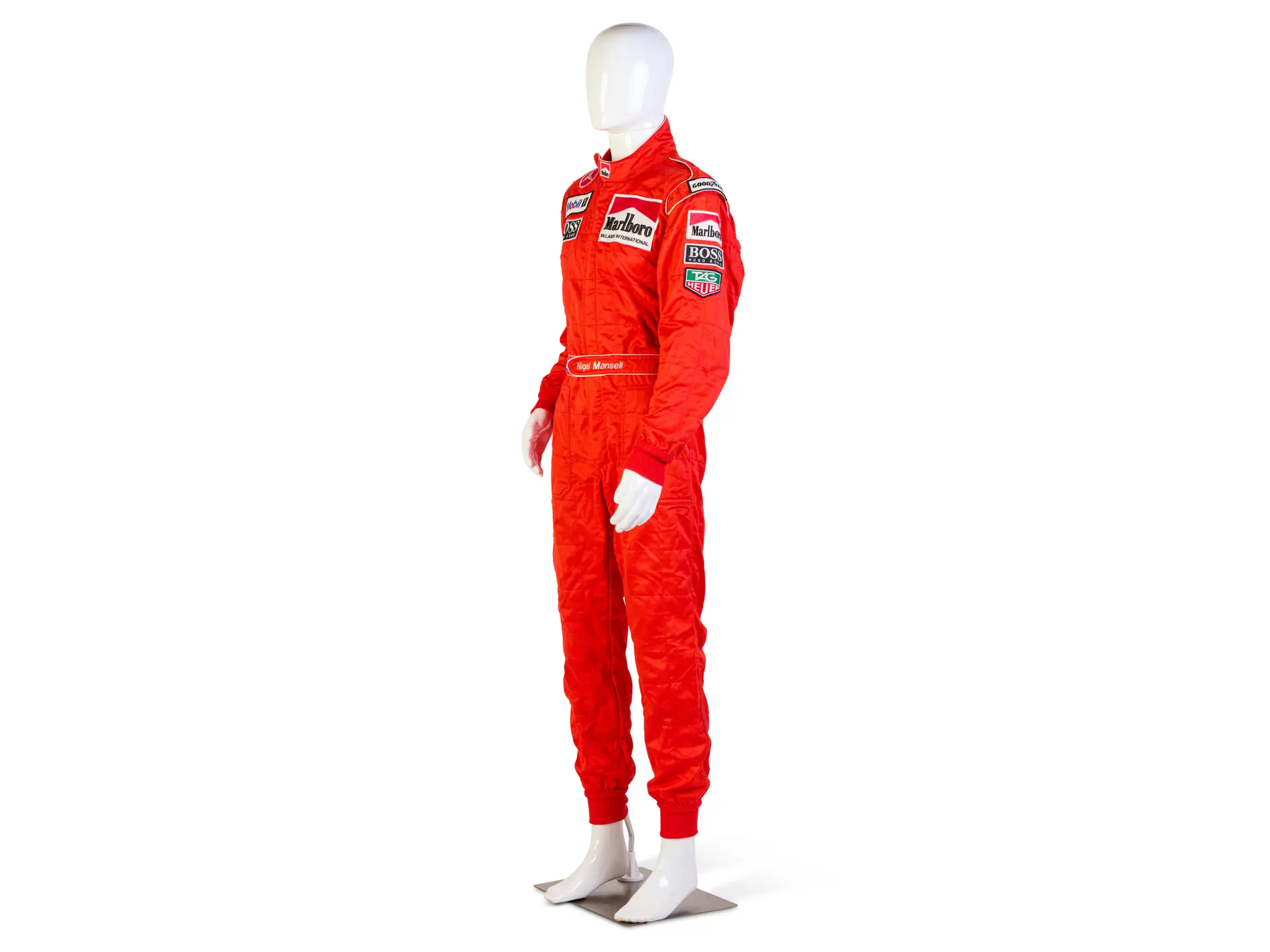 1995 McLaren Mercedes Sparco Formula 1 Racing Suit | Nigel Mansell’s ...