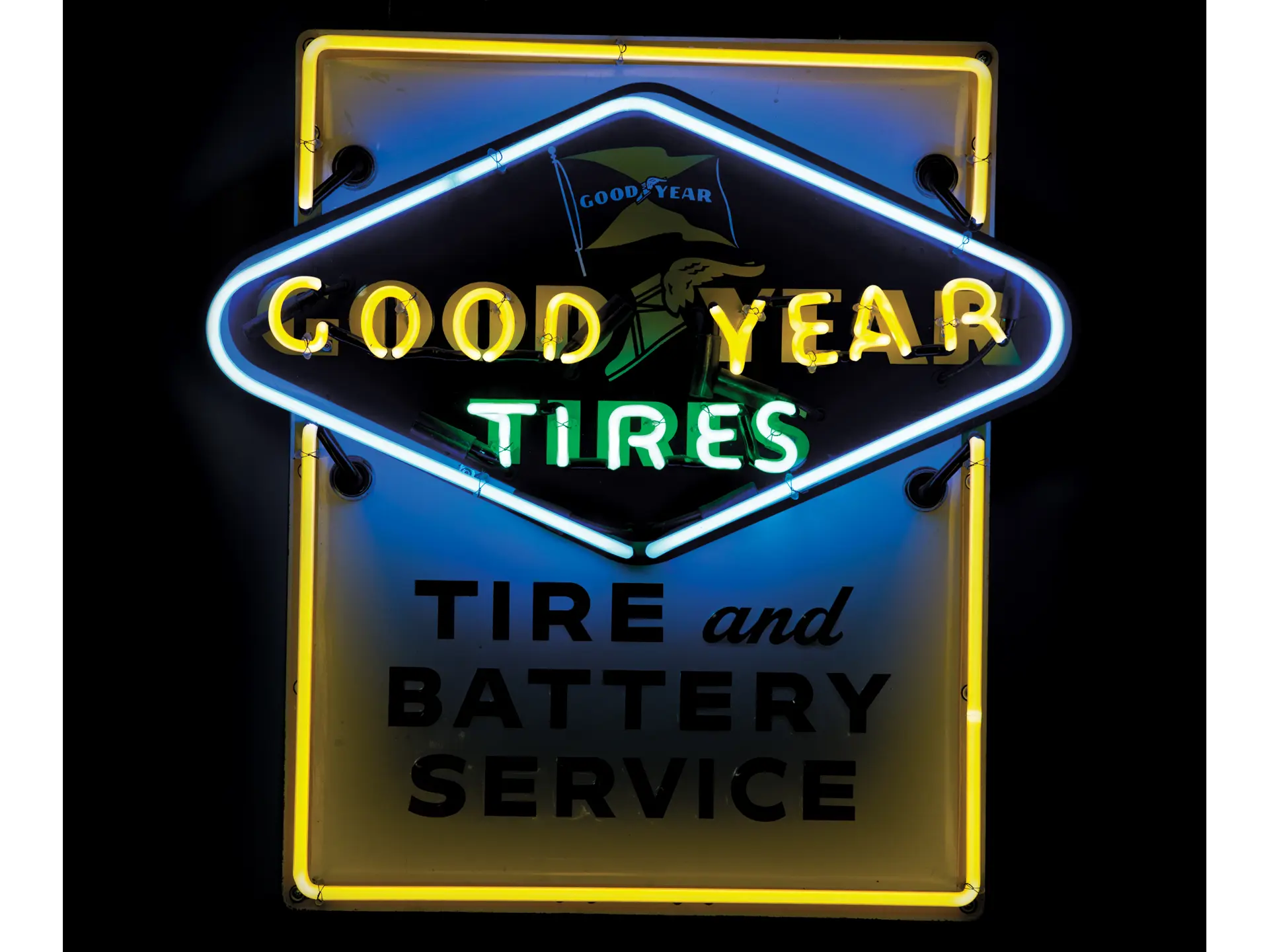 Goodyear Tires Neon Sign | The Andrews Collection | RM Sotheby's