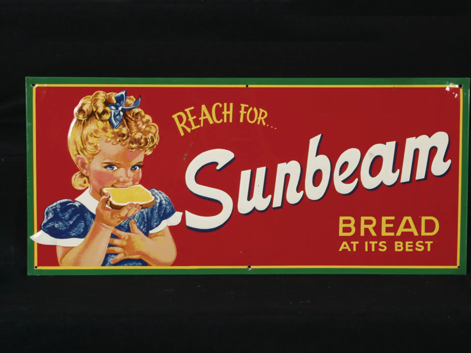 SUNBEAM BREAD SIGN | Private Collection of Tom & Marlene Stackhouse ...