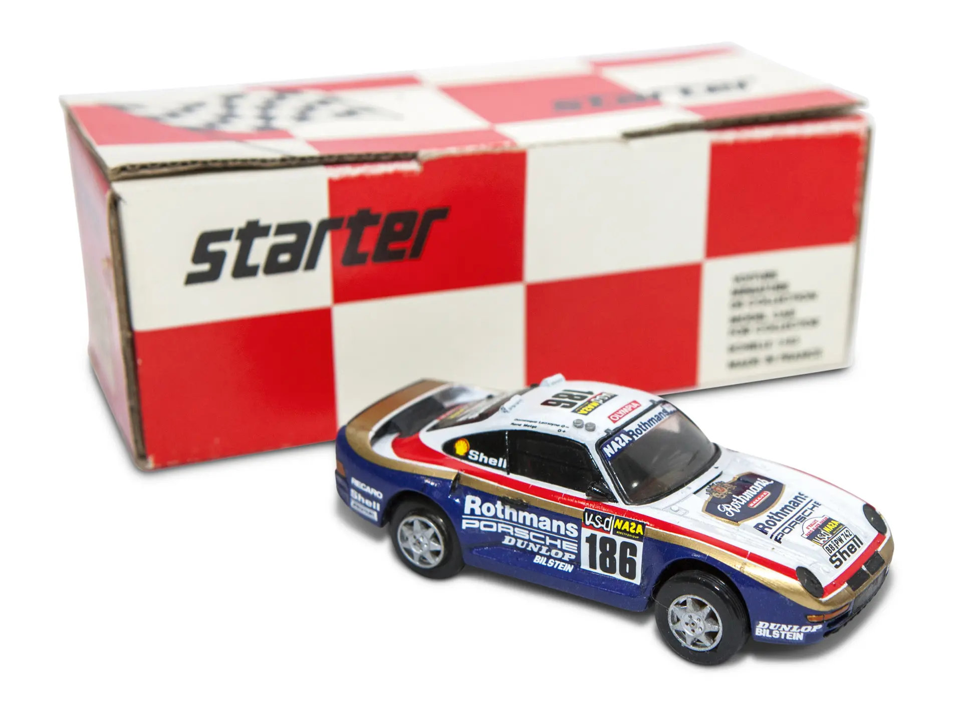 Rothmans Porsche 959 Paris-Dakar Scratch-Built 1:43 Starter Model | A ...