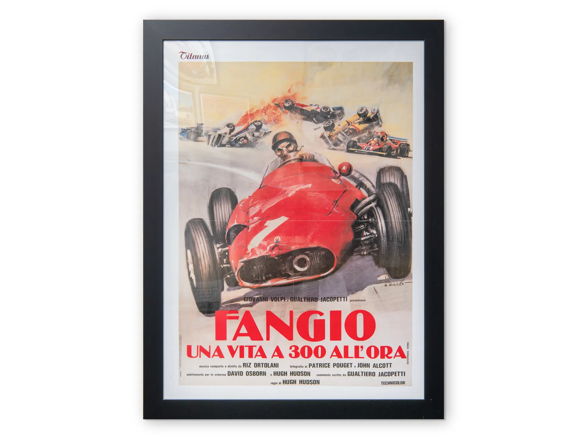 "Fangio: Una vita a 300 all'ora" Large Movie Poster | Dare to Dream ...