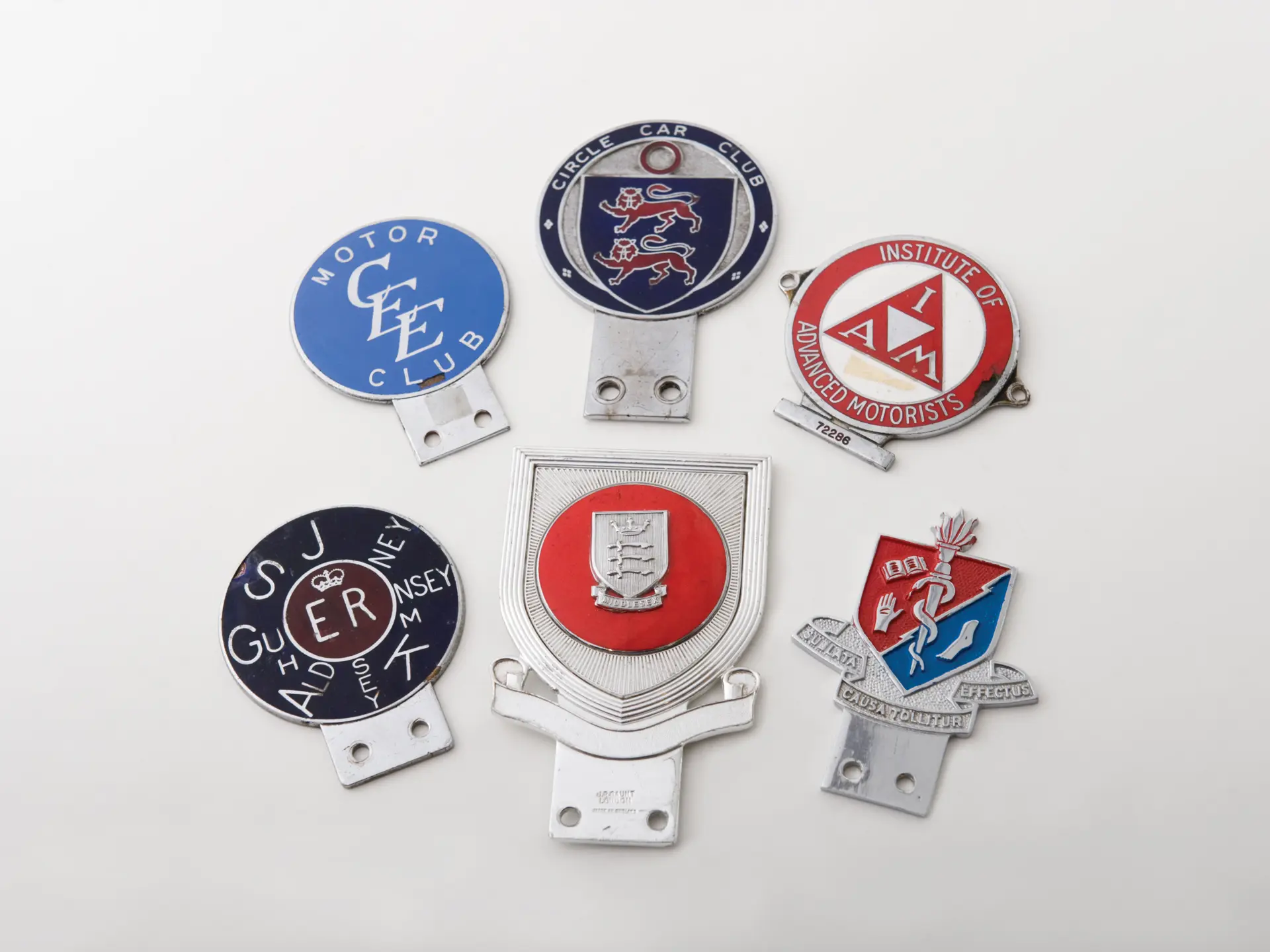 British Motor Club Badges (6) | Vintage Motor Cars of Hershey 2010 | RM ...