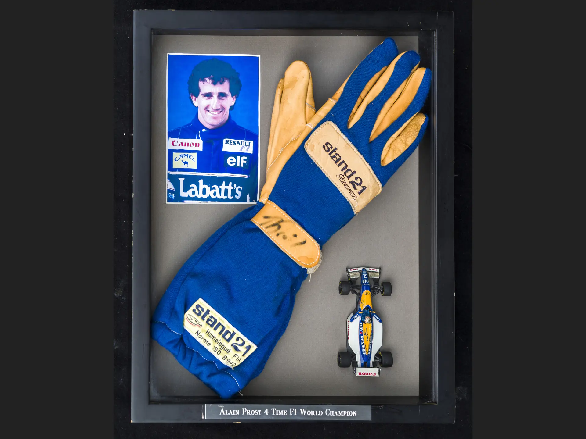Alain Prost Race Worn and Signed Gloves | Open Roads, August 2021 | RM ...