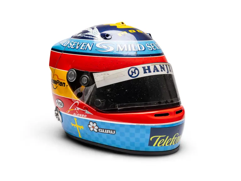 2004 Fernando Alonso Renault Formula 1 Arai Signed Helmet | The ...